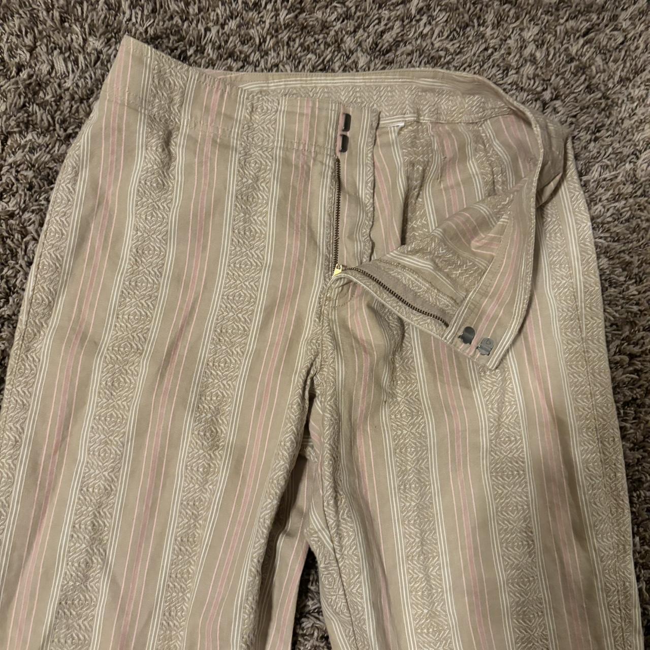 vintage indie hippie bode type patterned pants... - Depop