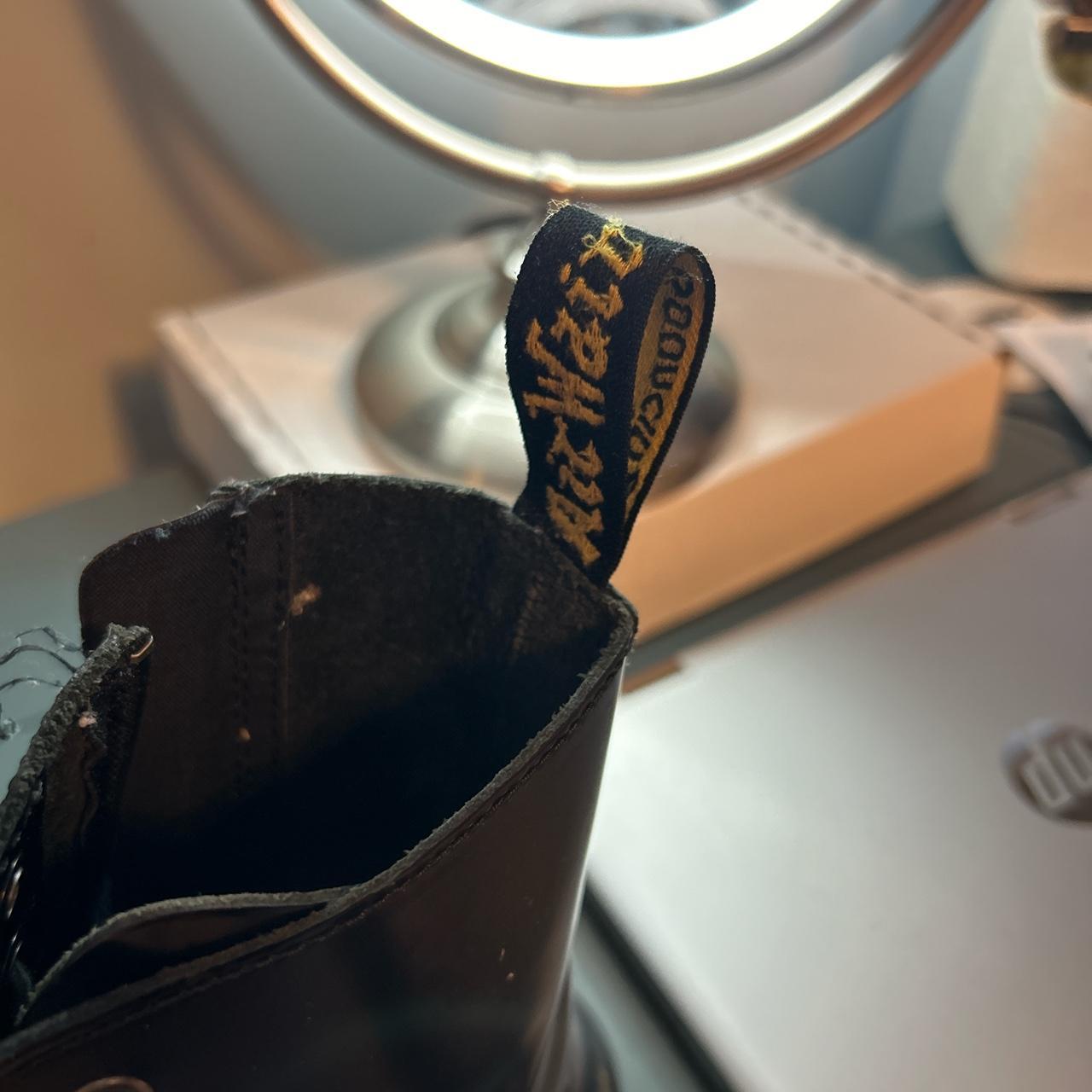 doc martin platform lace up boots! had a good amount... - Depop