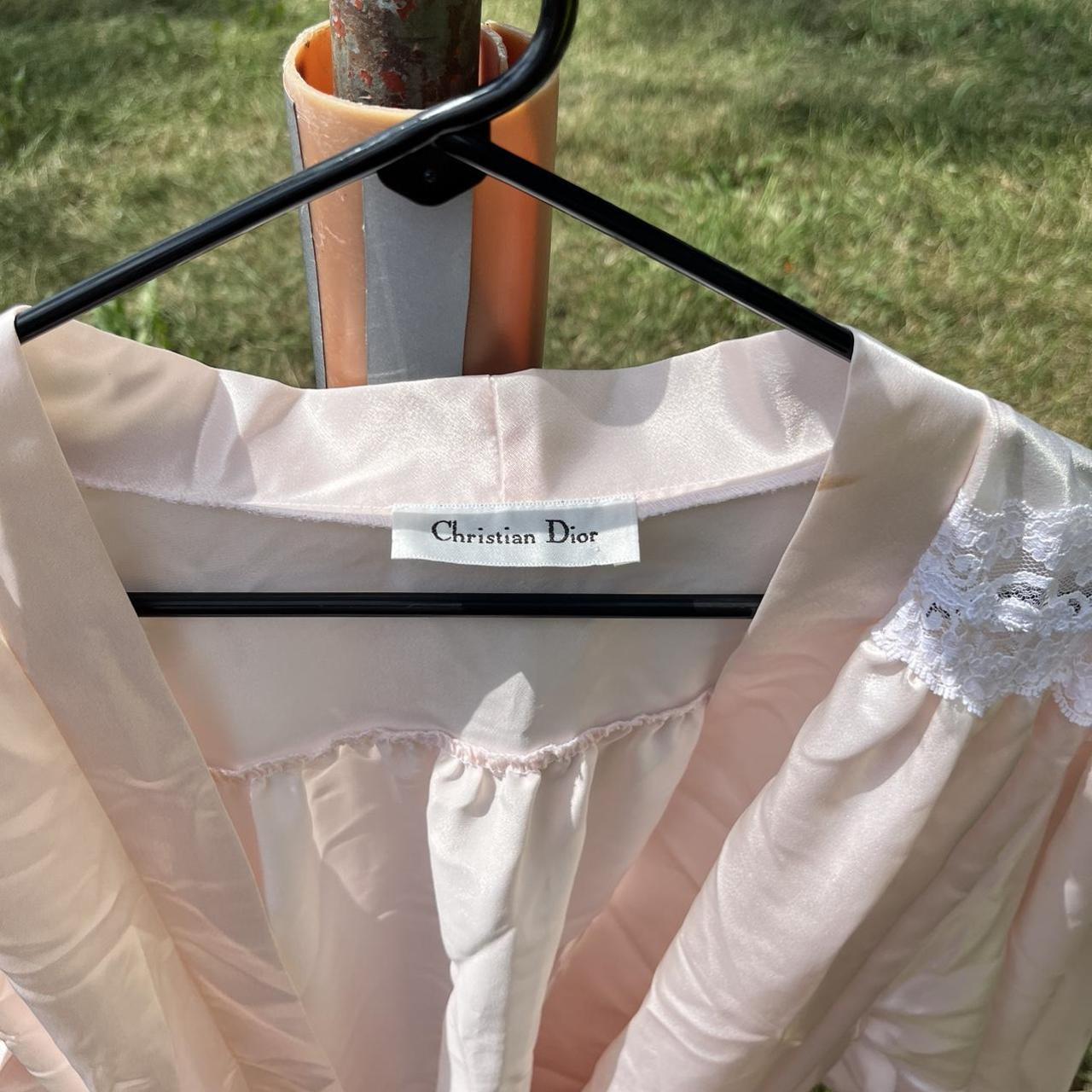 dior silk robe - Depop