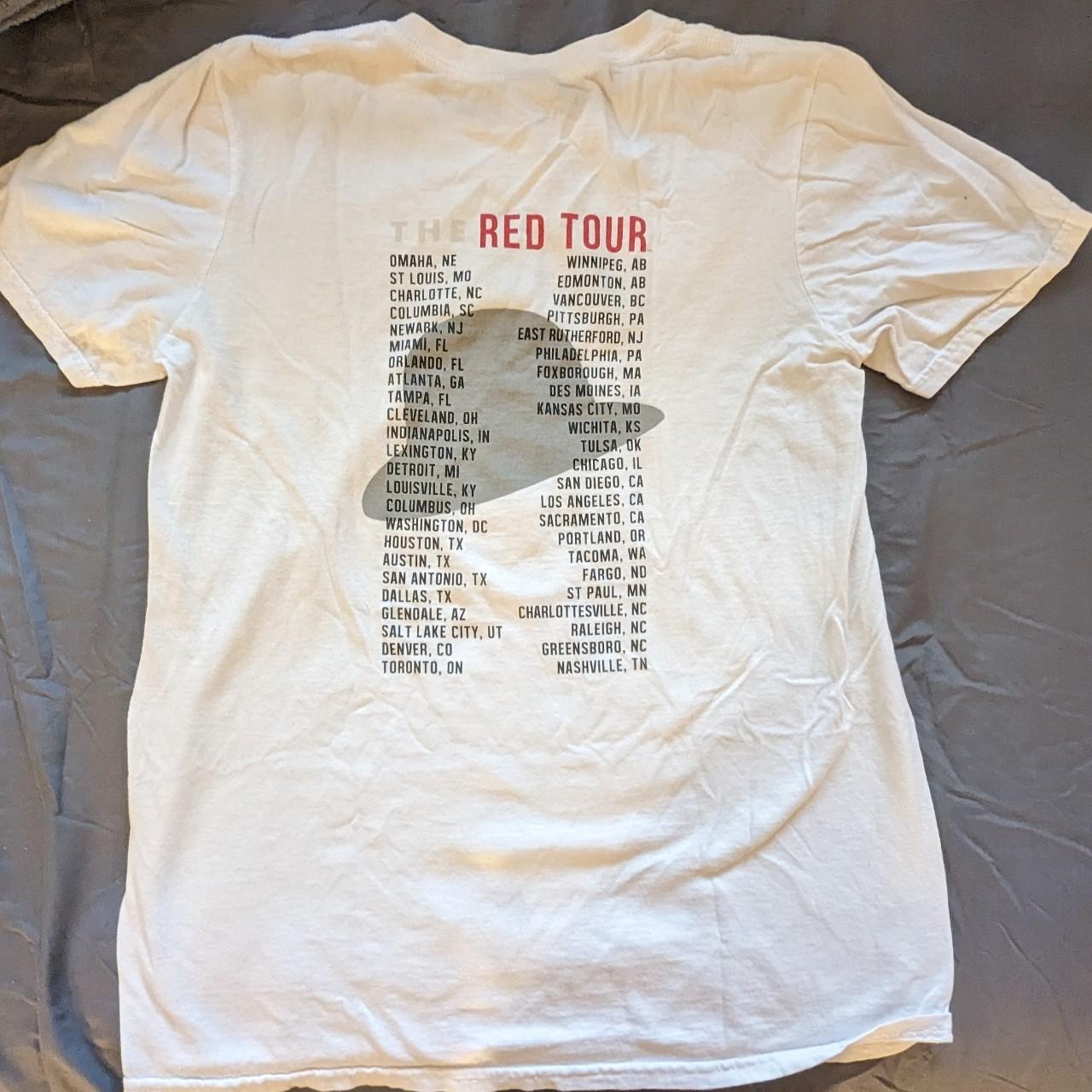 Taylor Swift red tour shirt - Depop