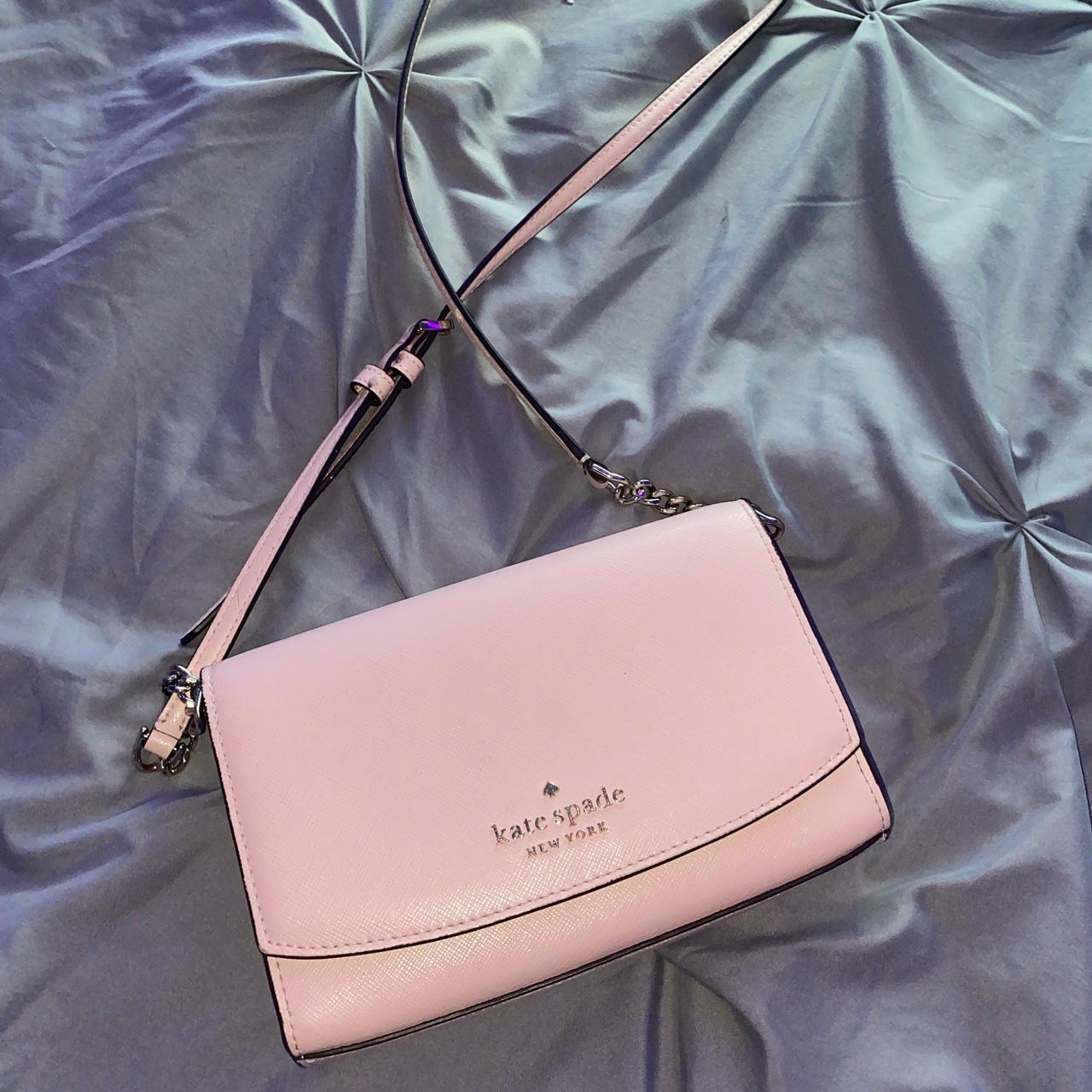 Pink Kate Spade purse Barley used Originally over $100 - Depop