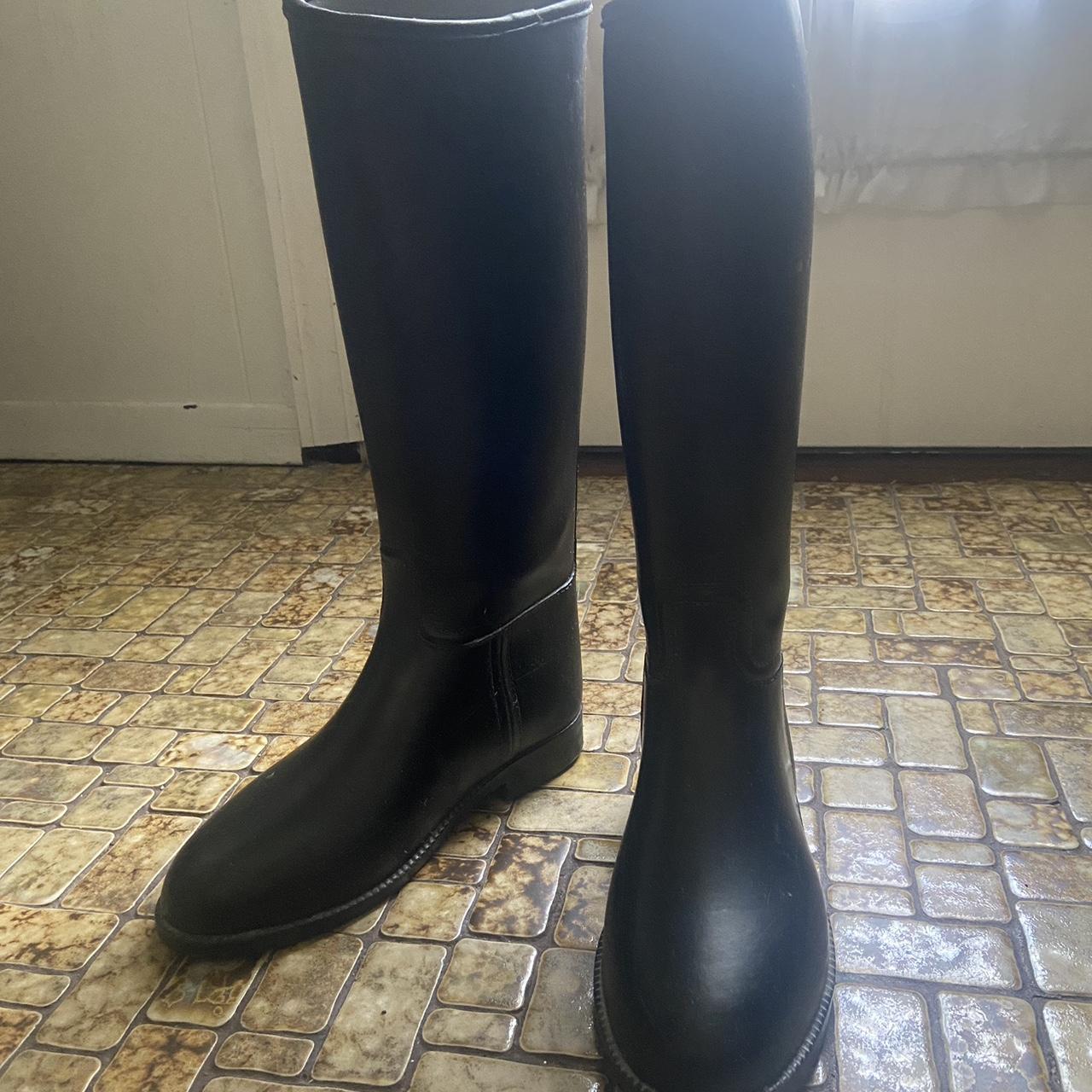 dublin kids’ horse riding boots english riding... - Depop