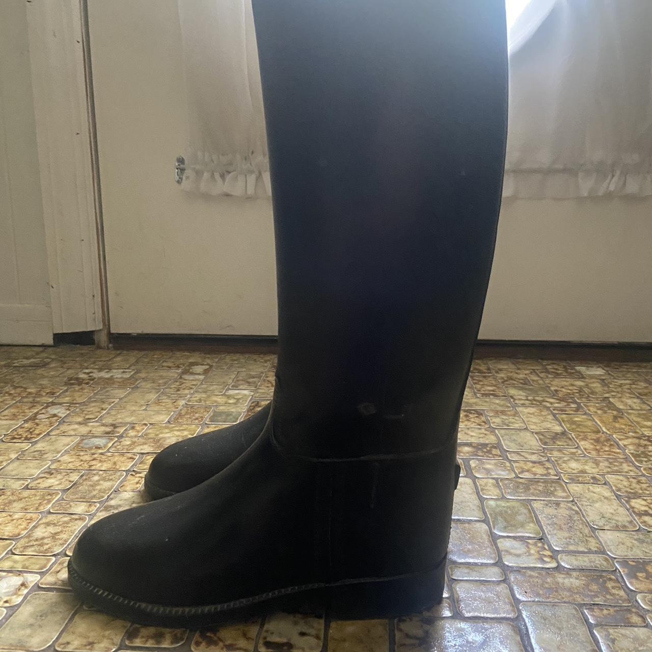 dublin kids’ horse riding boots english riding... - Depop