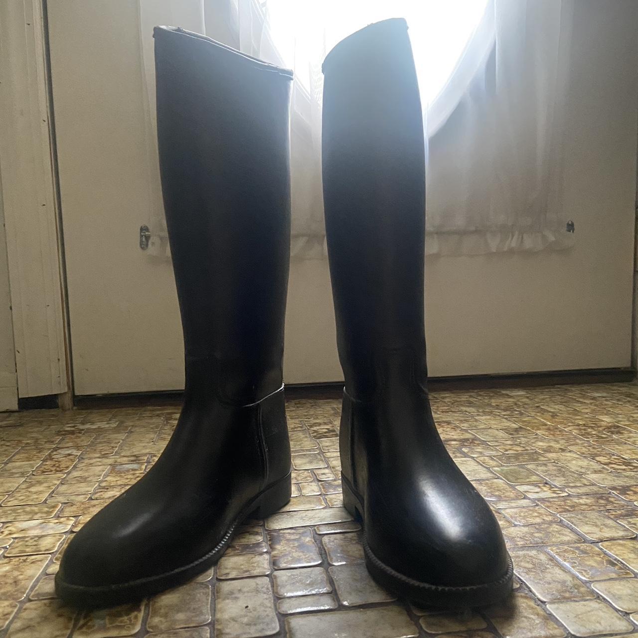 dublin kids’ horse riding boots english riding... - Depop