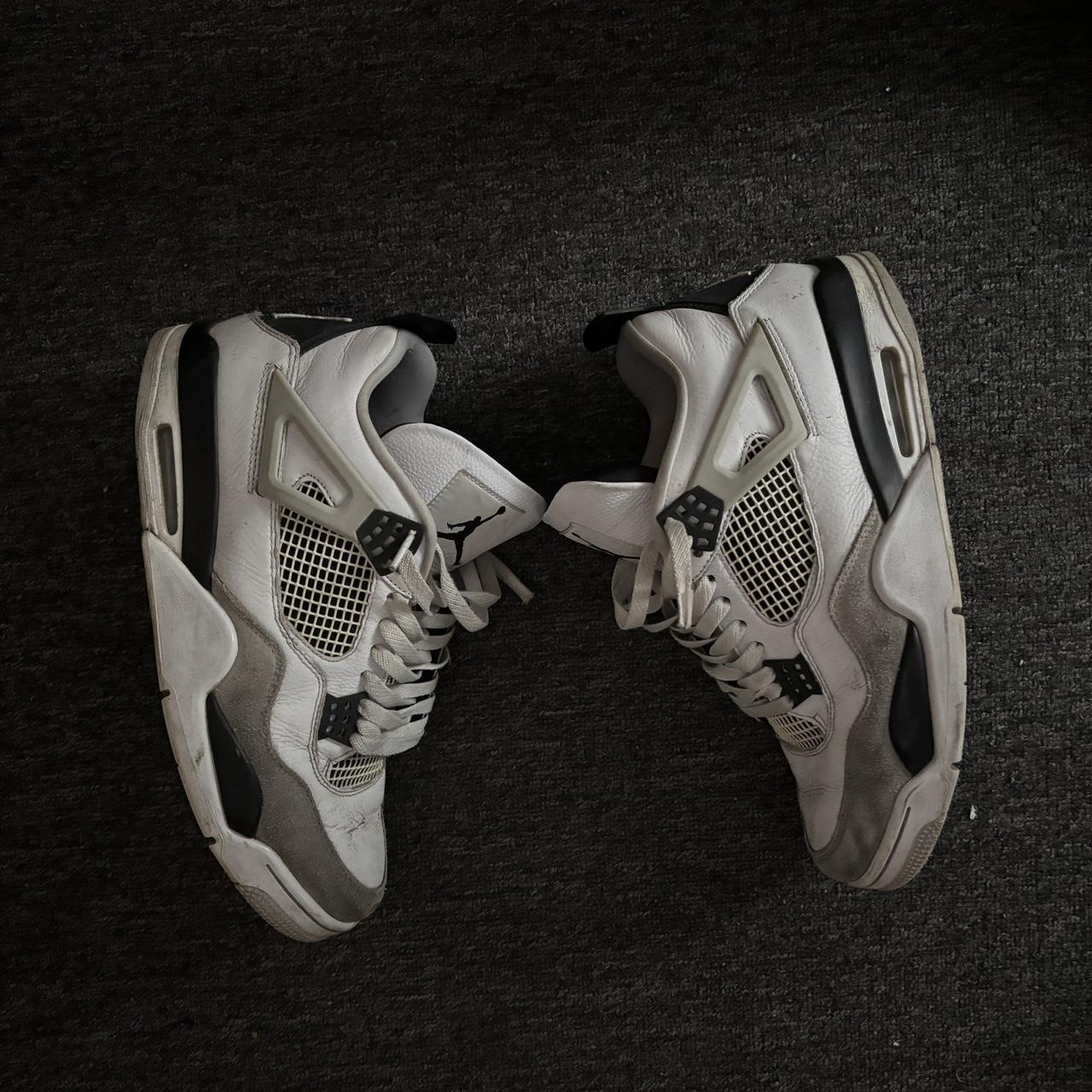 Jordan 4’s Military Blacks - Good condition just... | Depop