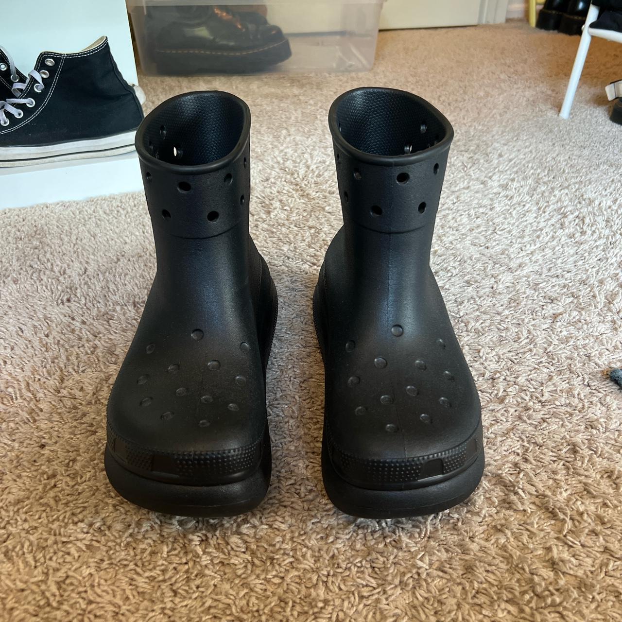 Croc boots. Worn literally once inside. Men’s 9 but... - Depop