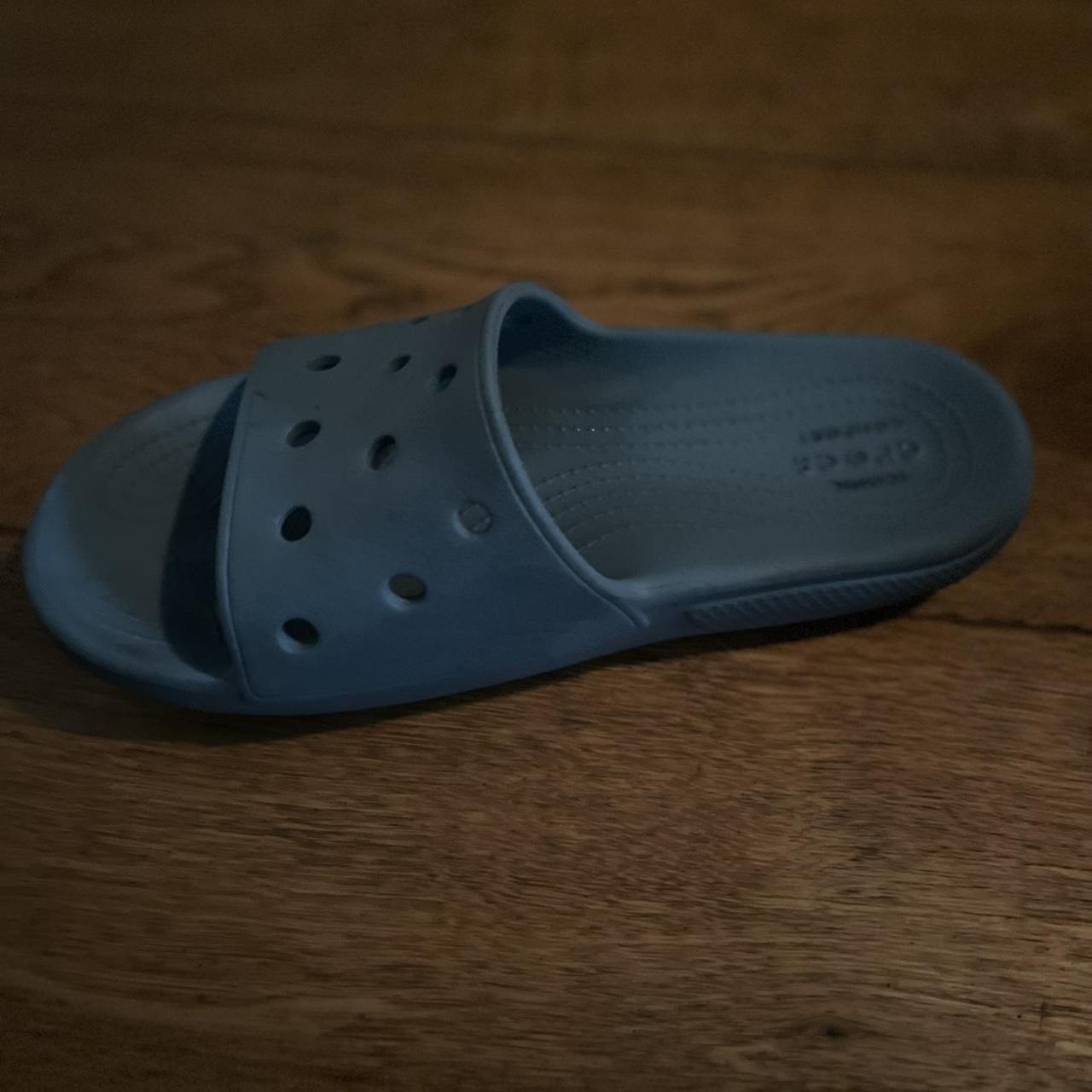 Great condition croc slides just grown out of them... - Depop