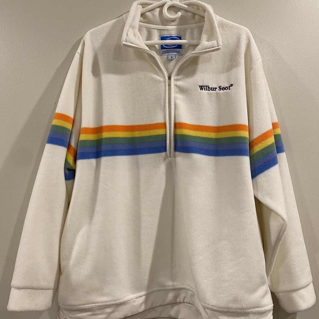 Wilbur Soot Vintage Fleece Half-Zip Perfect... - Depop