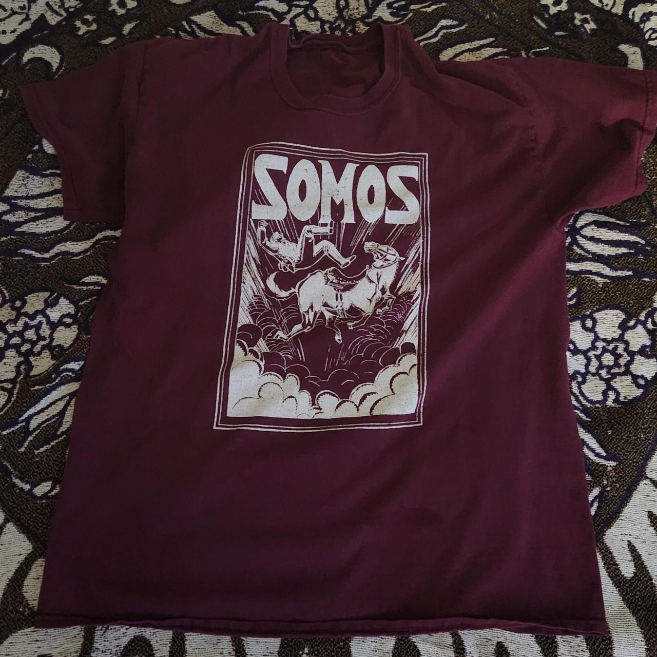 SOMOS Band T shirt SIZE LARGE. Faily worn but has... - Depop