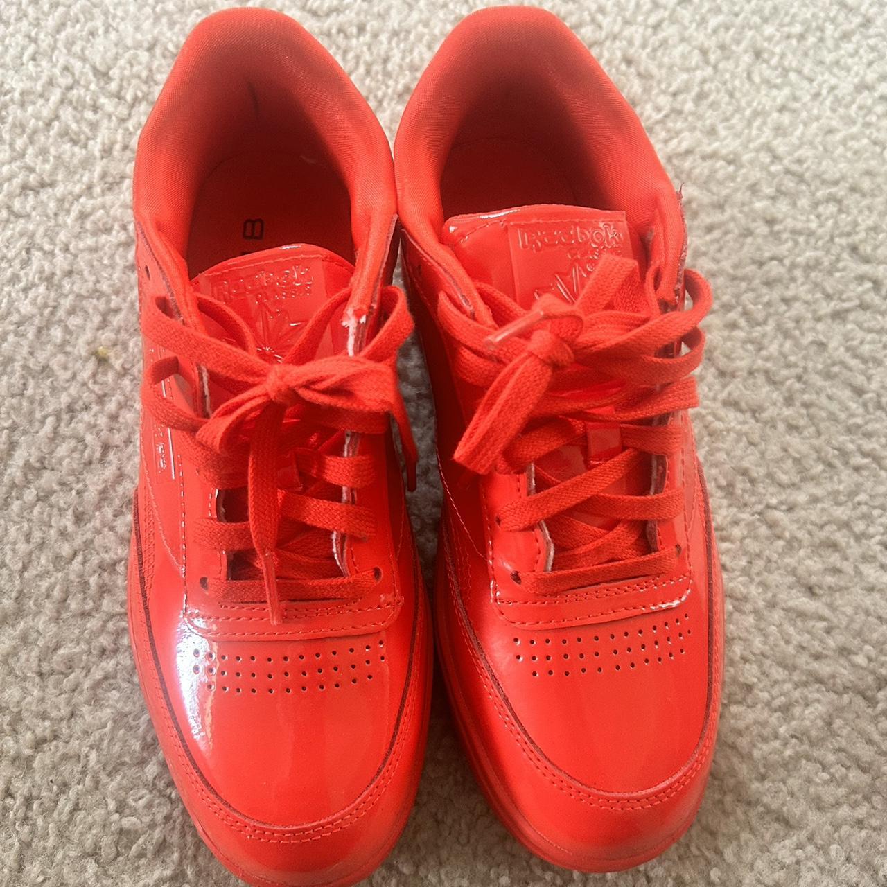 Club C double Reeboks, good as new Wore once, box... - Depop