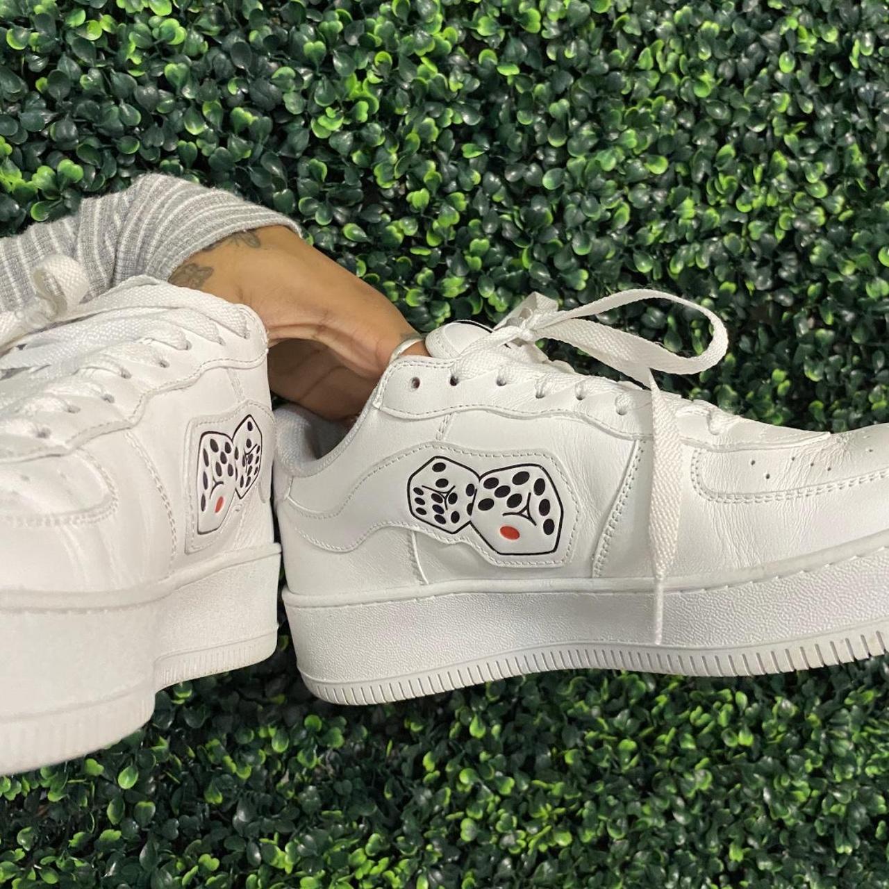 HIGH ROLLERS 777 custom Air Force ones Size. 7.5... - Depop