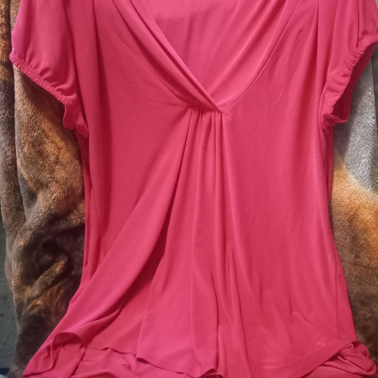 Dynamite blouse size 1X pink in color - Depop