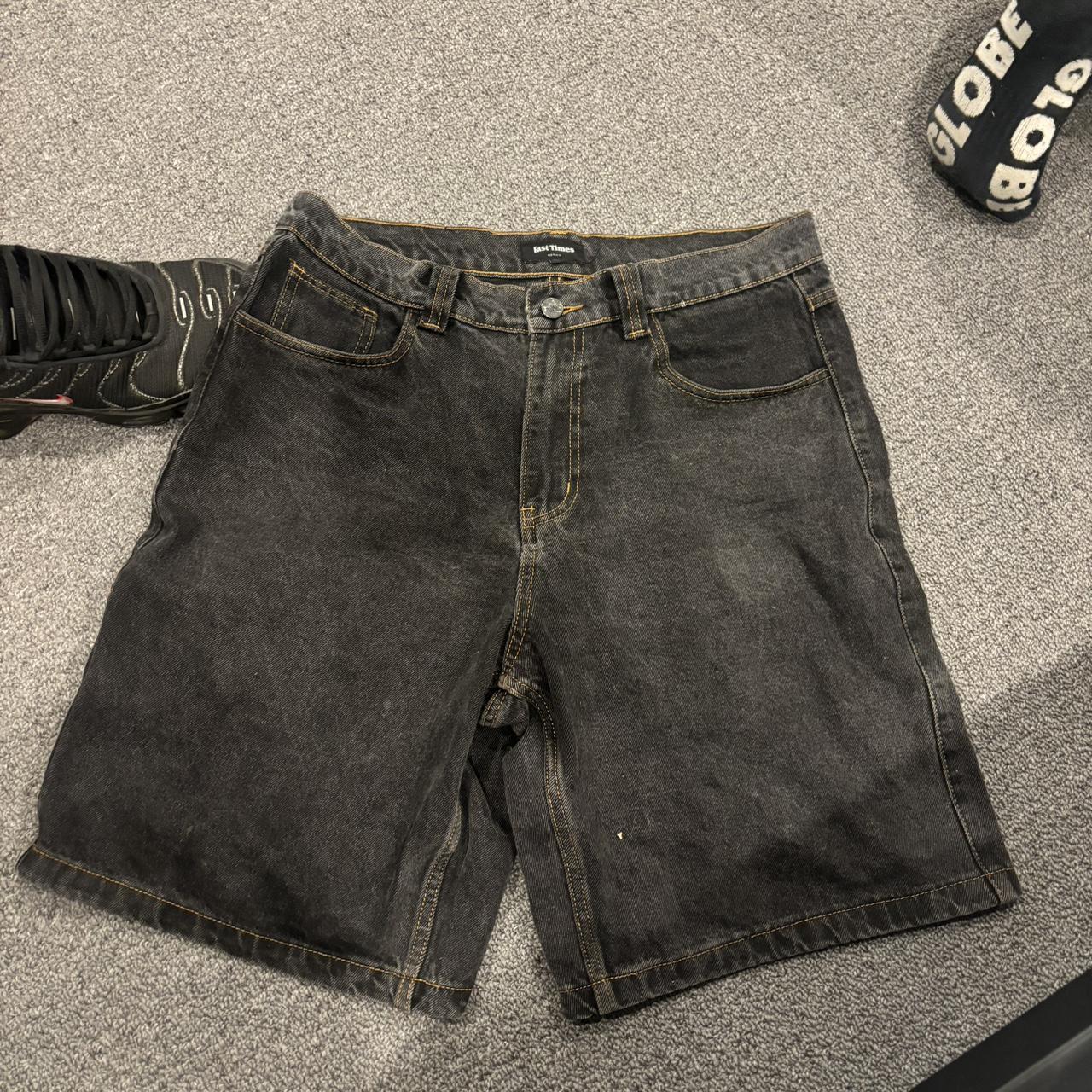 Fast Times Jorts Retail 90 decent condition size 34 - Depop