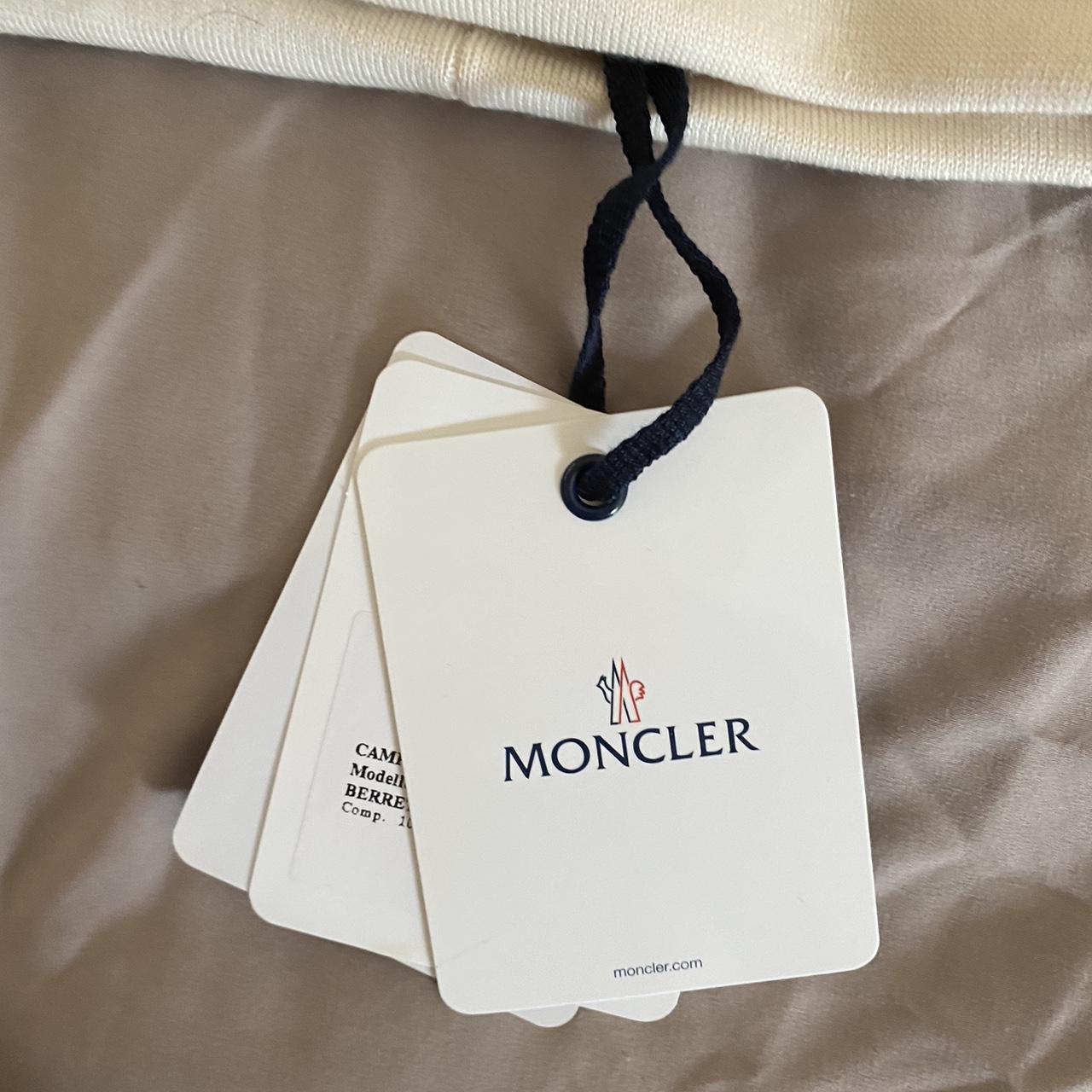Moncler beanie Brand new with tags still attached - Depop