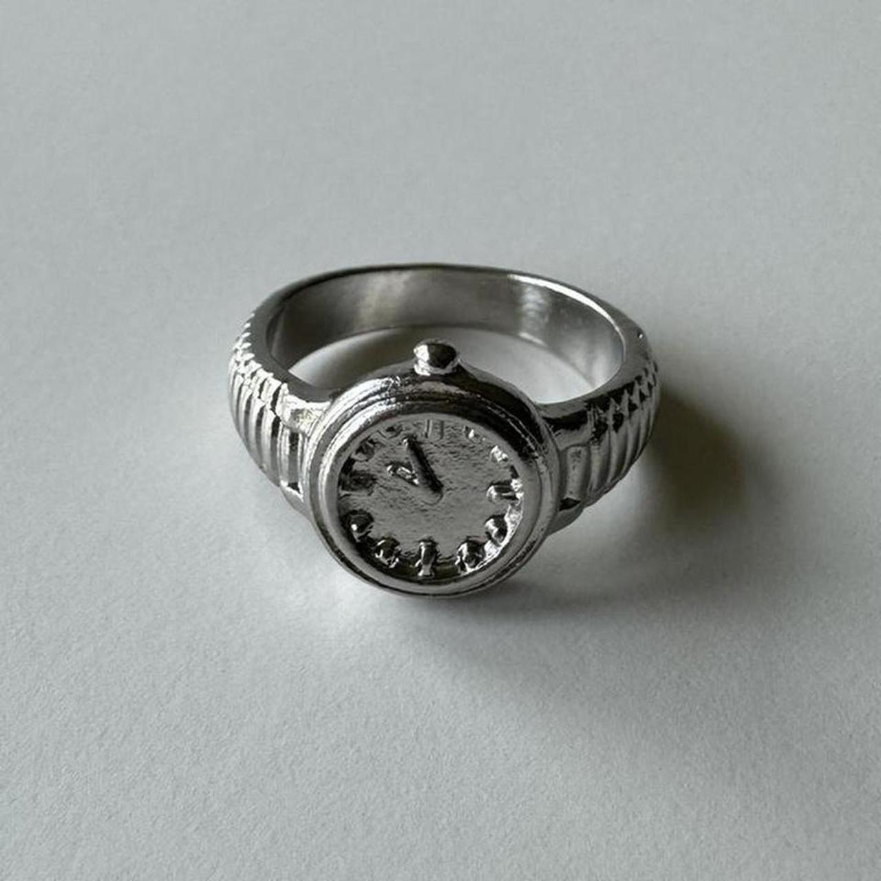 y2k 2000s vintage style goth emo retro punk clock... | Depop