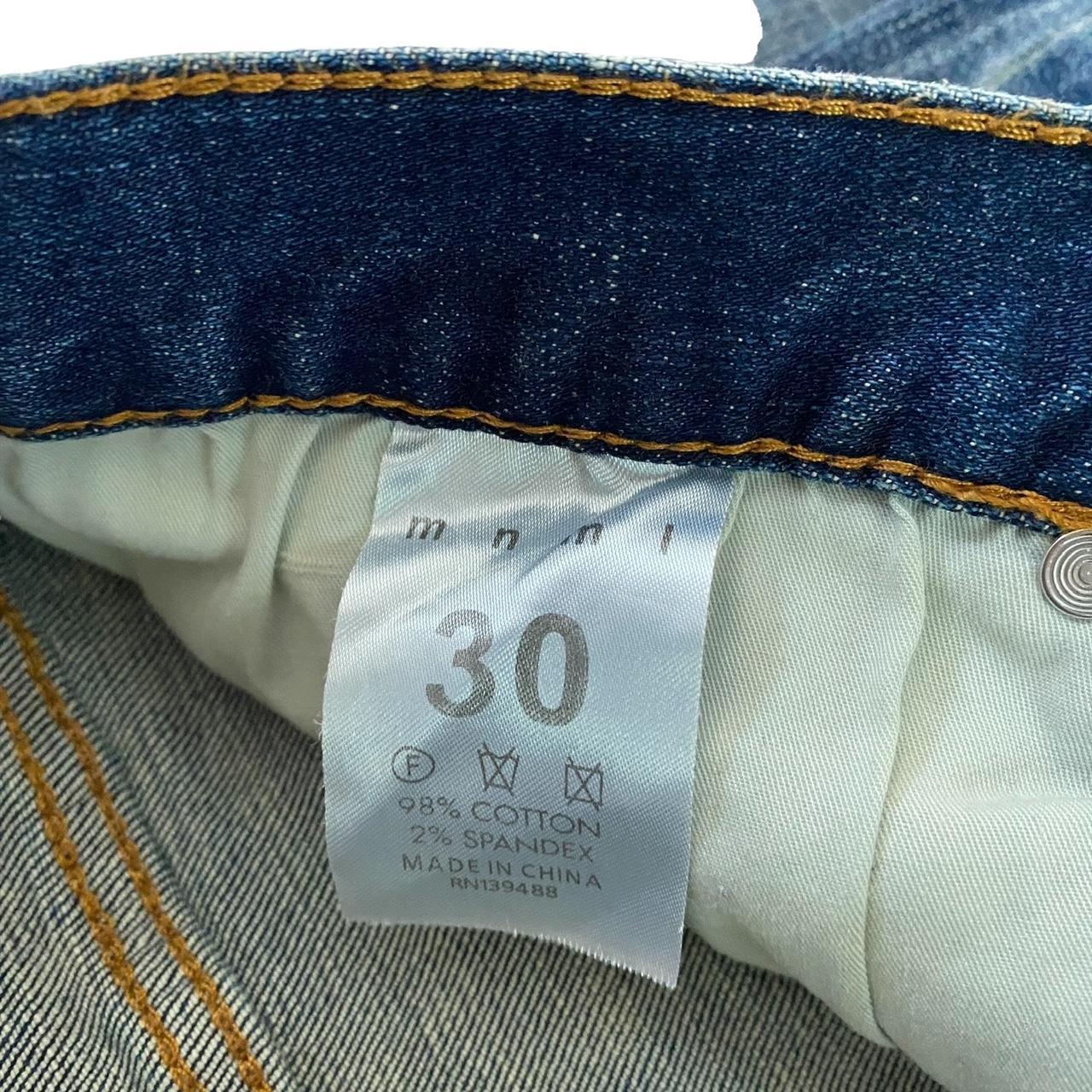 MNML Men’s Distressed Denim Skinny size 30 Never... - Depop