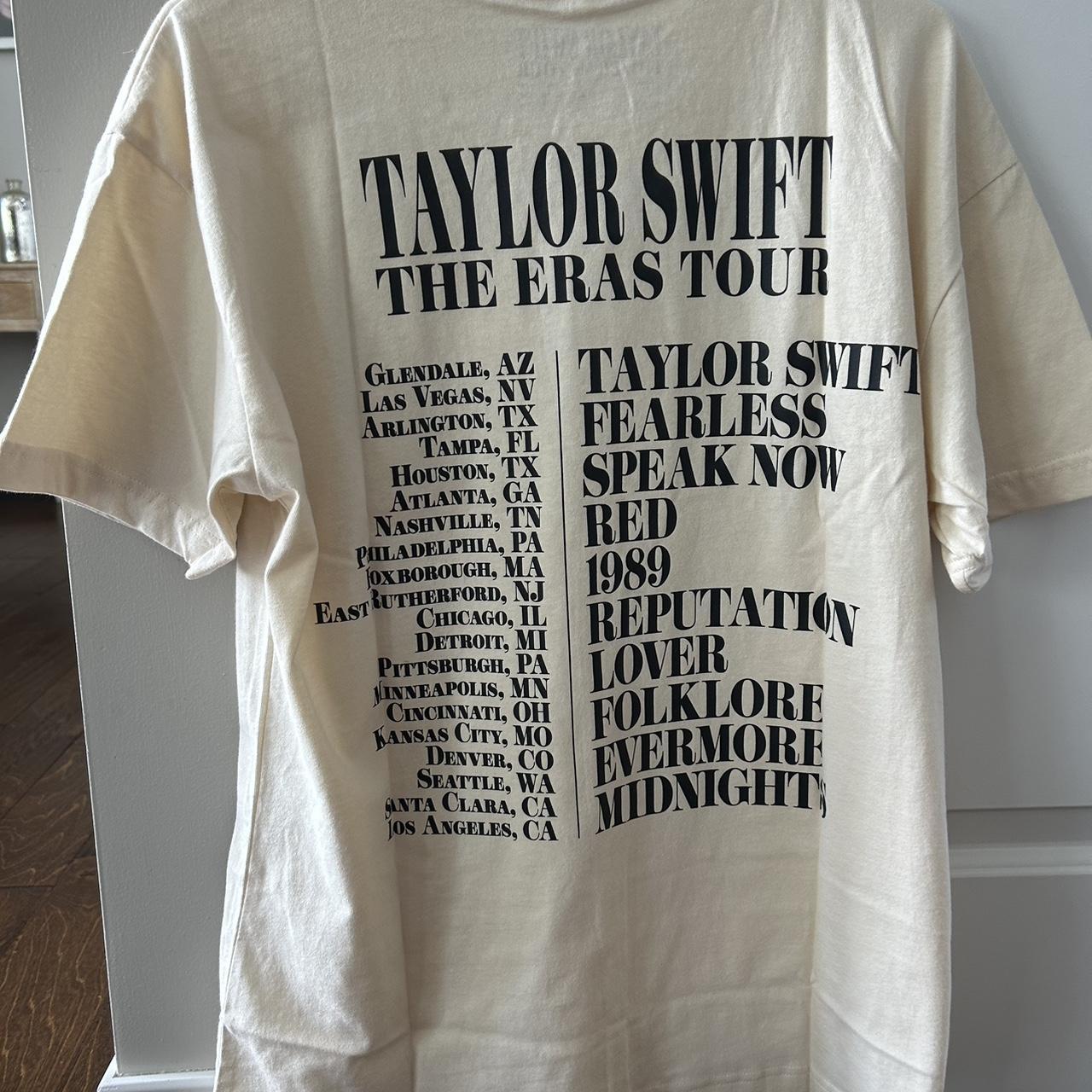 Taylor Swift Official Eras Tour Merch in Canvas... - Depop