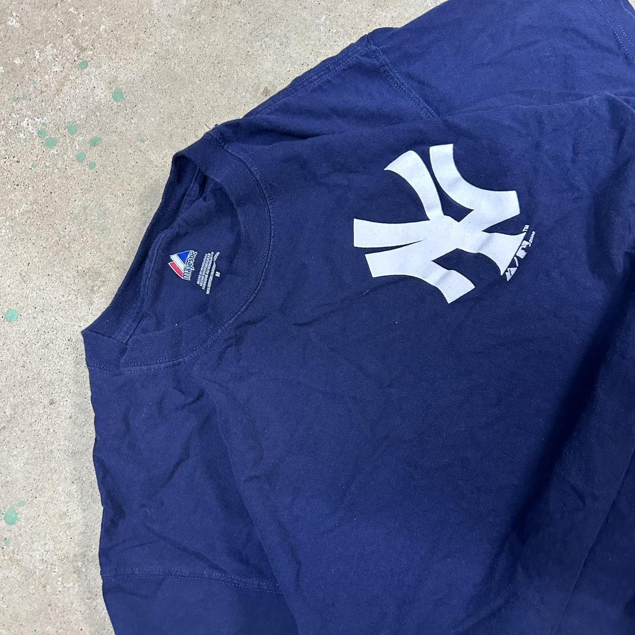 Y2K NEW YORK YANKEES T SHIRT SIZE MEDIUM GREAT... - Depop