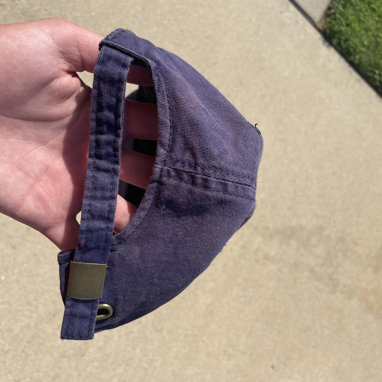 Miller literally faded hat SnapBack has distressed... - Depop