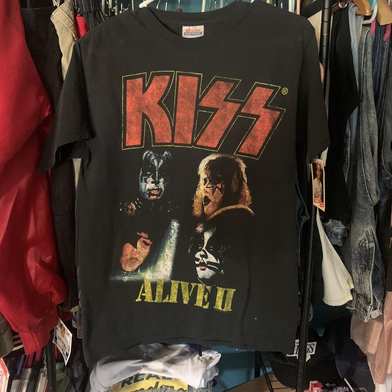1990 Kiss Alive II tour tee #KISS Good condition... | Depop
