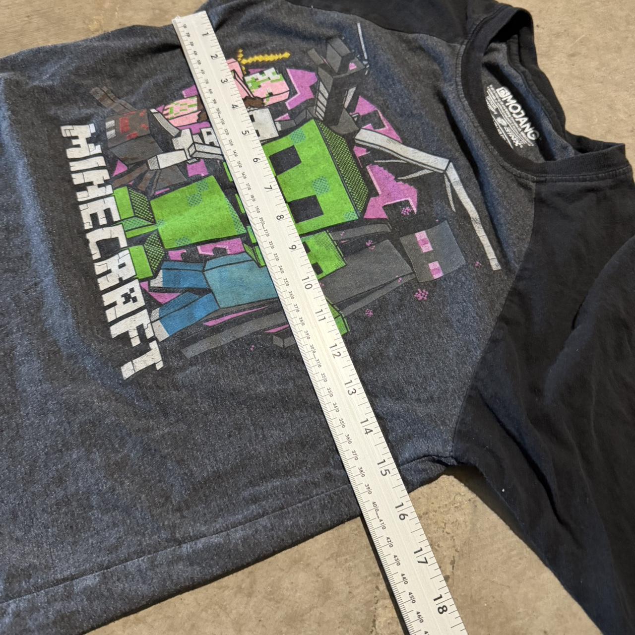 Minecraft long sleeve shirt #Minecraft Youth M... | Depop