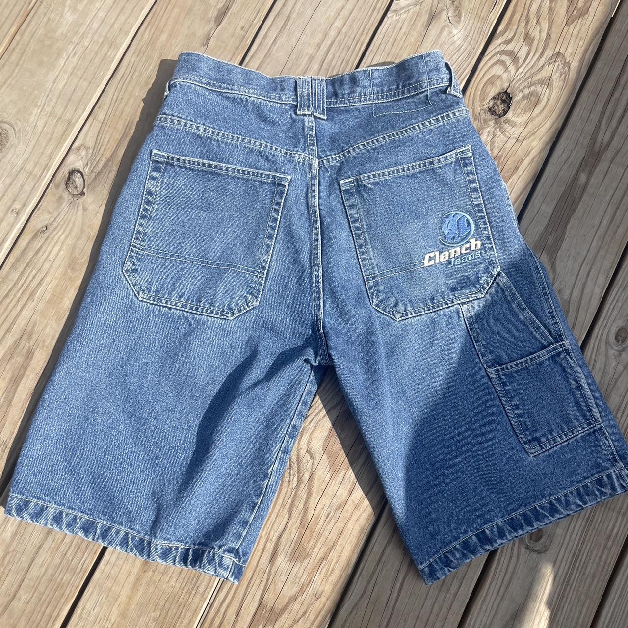 Fire vintage Clench jeans jorts. Size 32. #jorts... - Depop