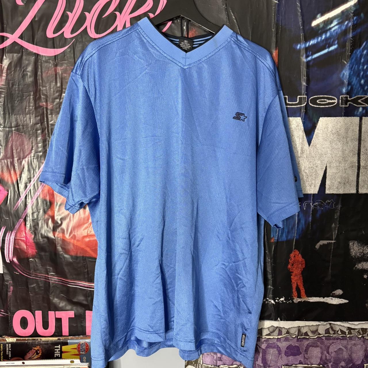 Vintage 2000s mesh starter jersey. Size XL. Has... - Depop