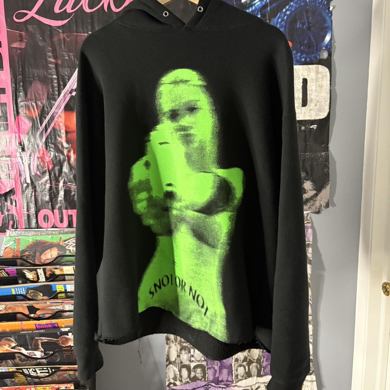 Homixide gang snot or not tour merch hoodie. Size L... | Depop