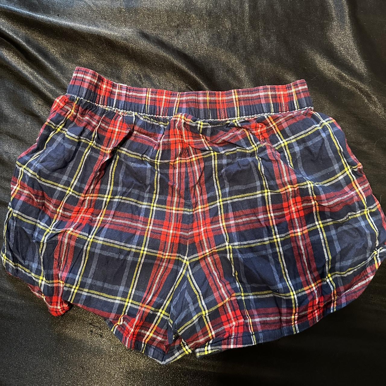 aerie boxer style sleep shorts fits xs- m - Depop