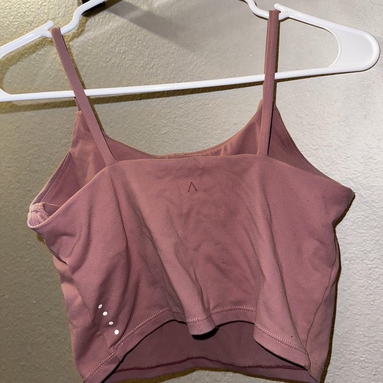 Light pink athletic tank with inner lining 🤍 - Depop