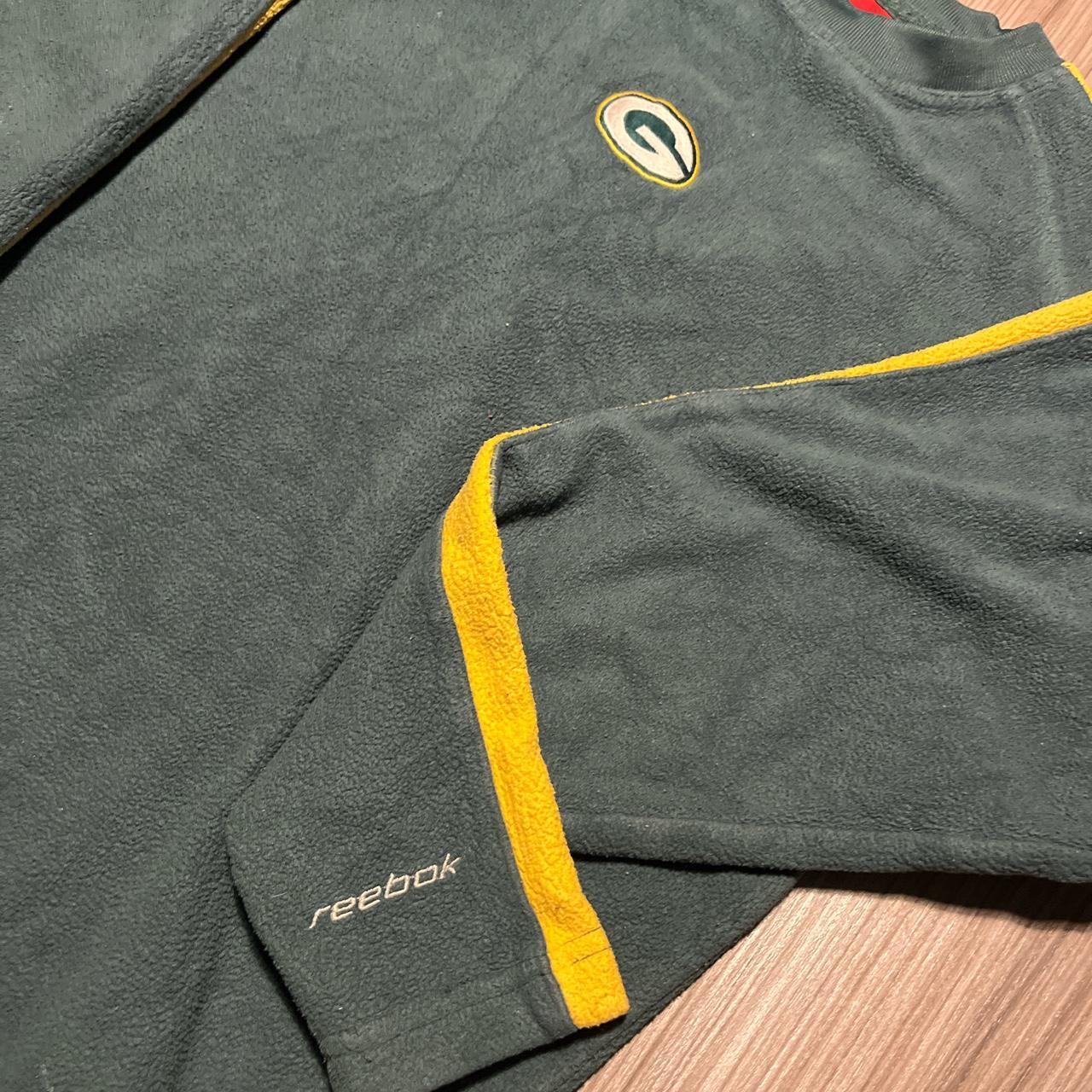 Vintage Reebok NFL Green Bay Packers Fleece... - Depop