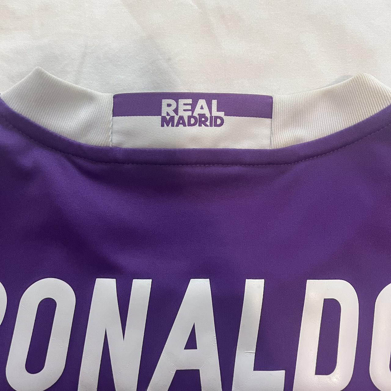 Real Madrid Ronaldo third kit 16/17 Youth... - Depop