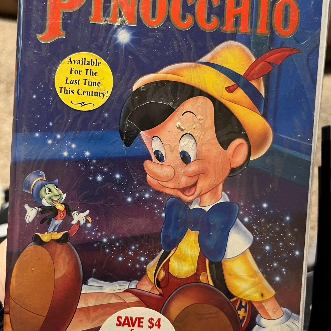 Pinocchio Sealed VHS 1993 Walt Disney Masterpiece... - Depop
