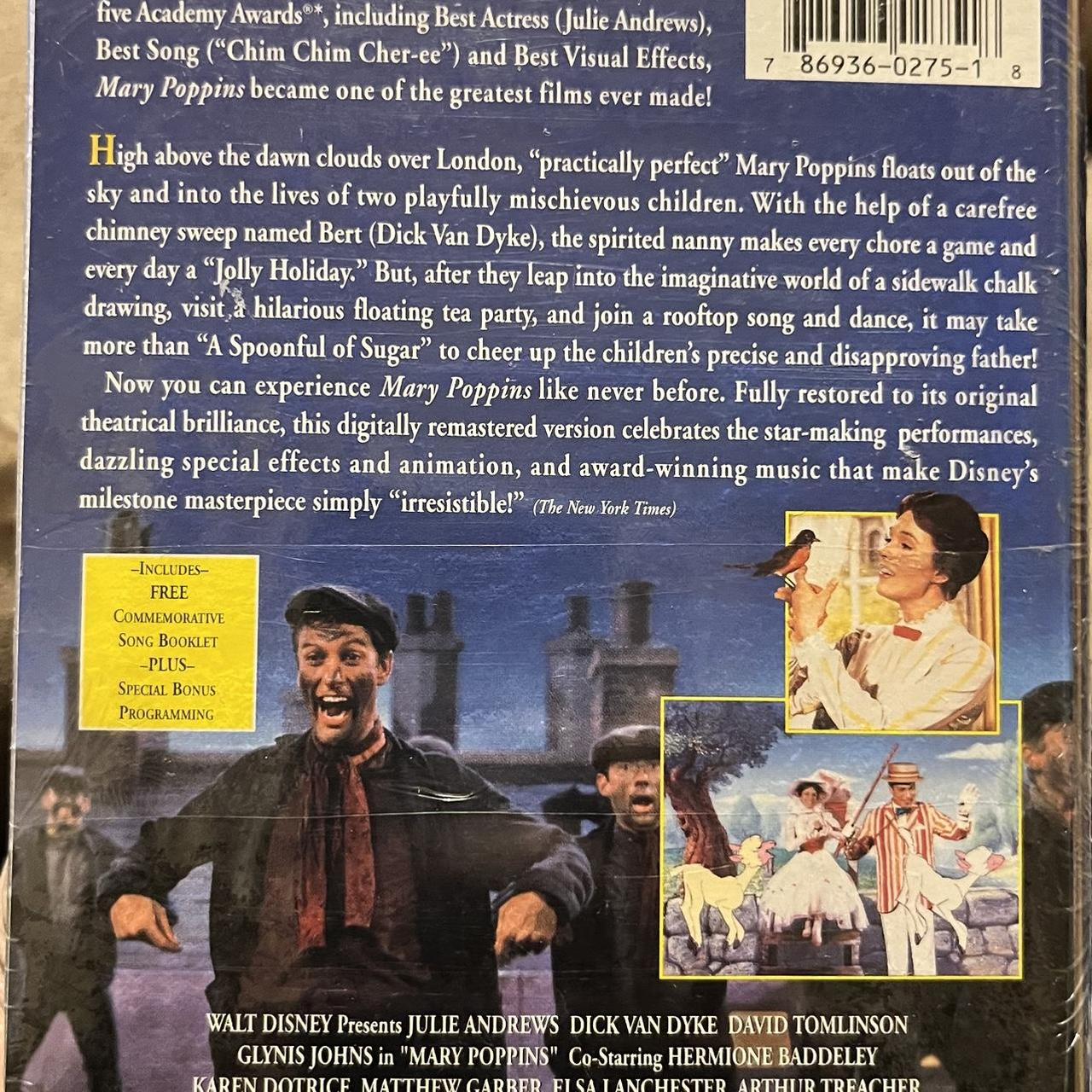 Mary Poppins Disney Masterpiece VHS 1997 Limited... | Depop
