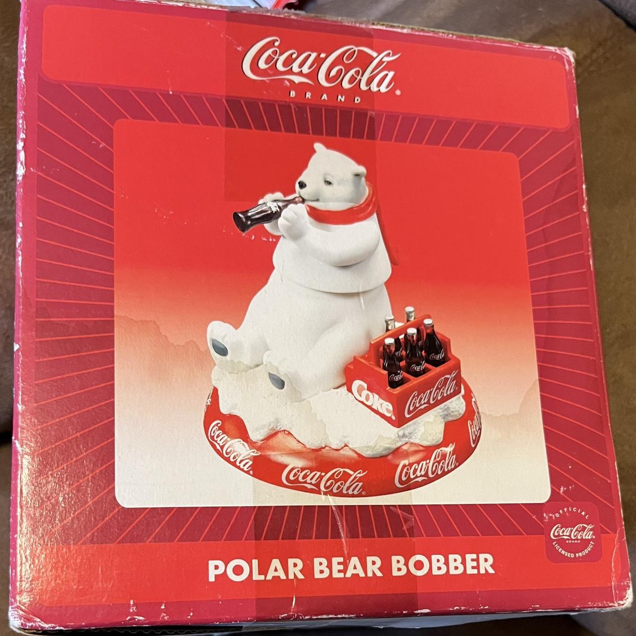 Poly Resin Coca-Cola Polar Bear Bobber Vintage - Depop