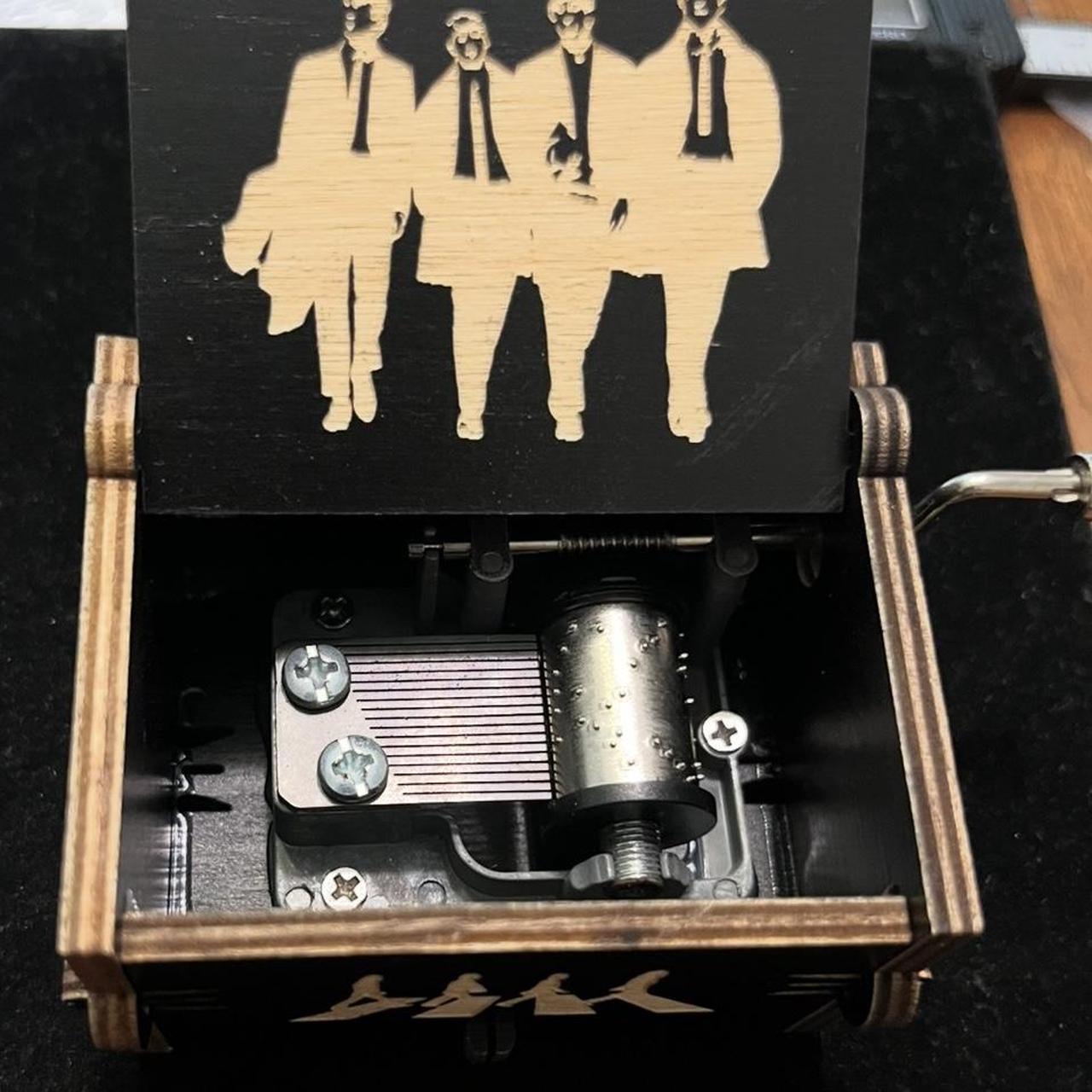 The Beatles Wooden Music Box Let It Be Tune Manual... | Depop