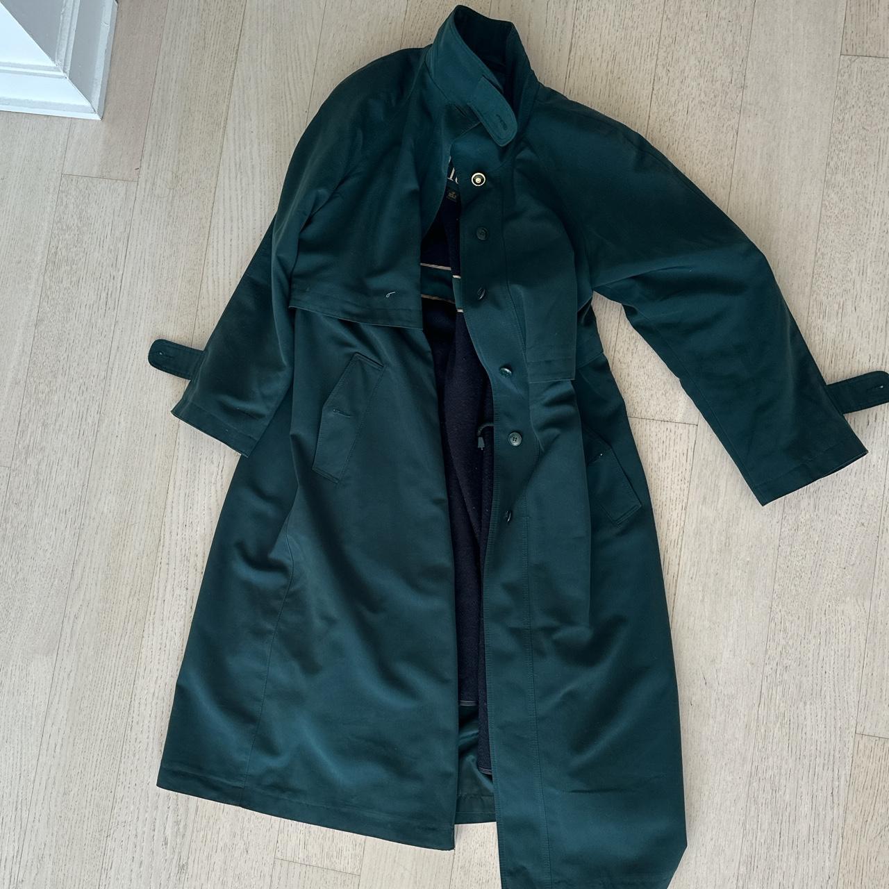 Vintage Fleet Street long trench coat ! Size 4... - Depop