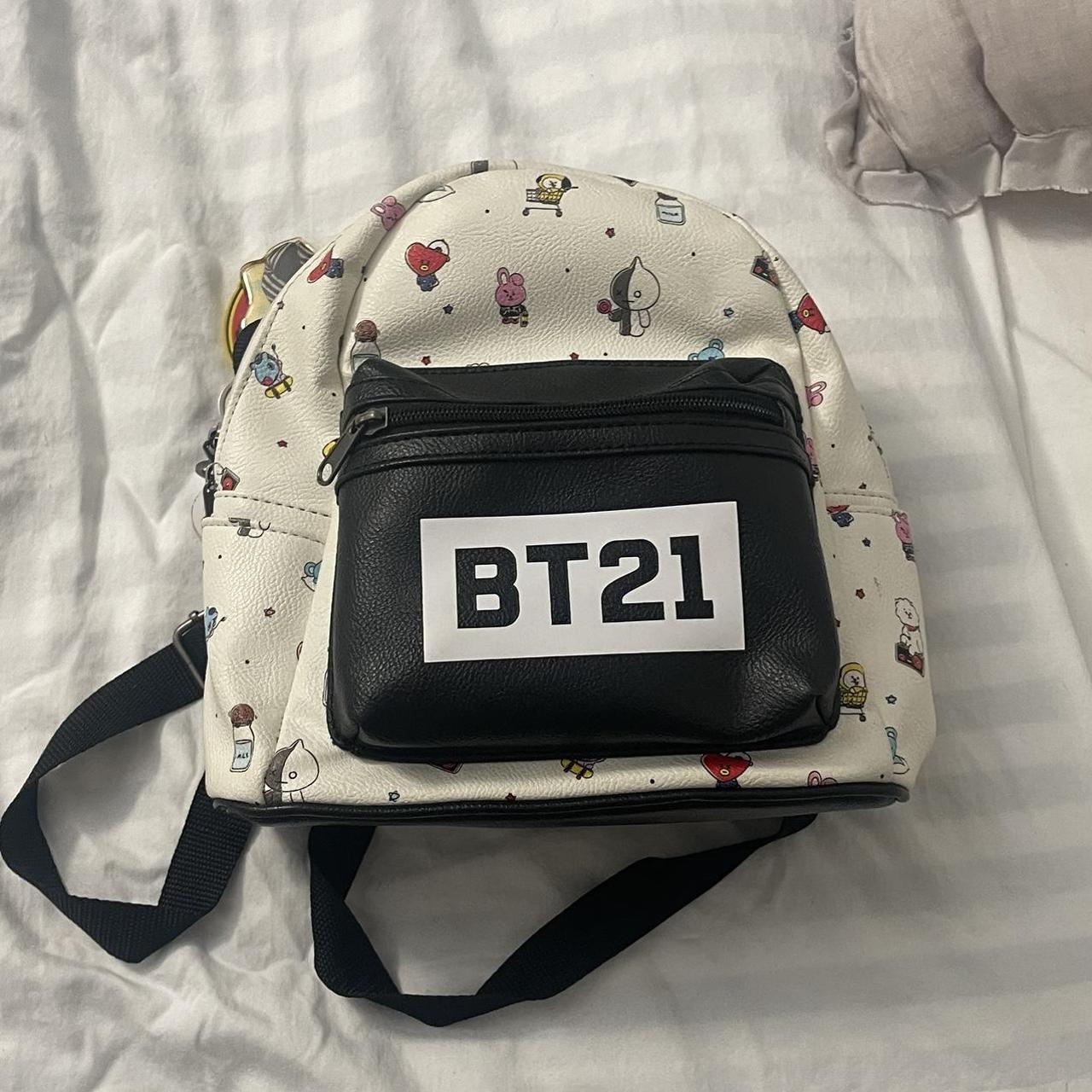 BT21 rare mini backpack from Hot Topic purchased in... - Depop