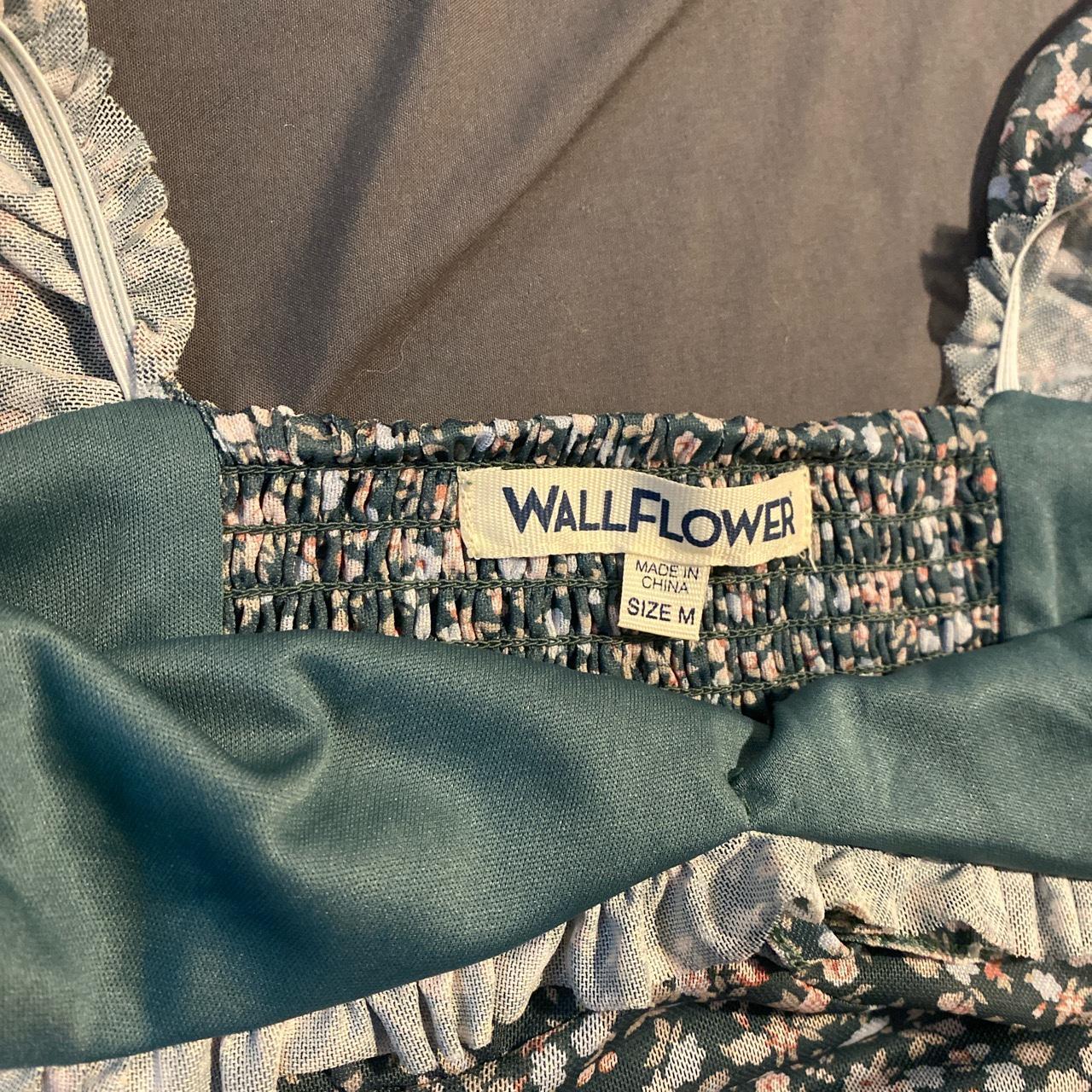 Green wallflower Dress medium length SIZE WOMENS S-M... - Depop