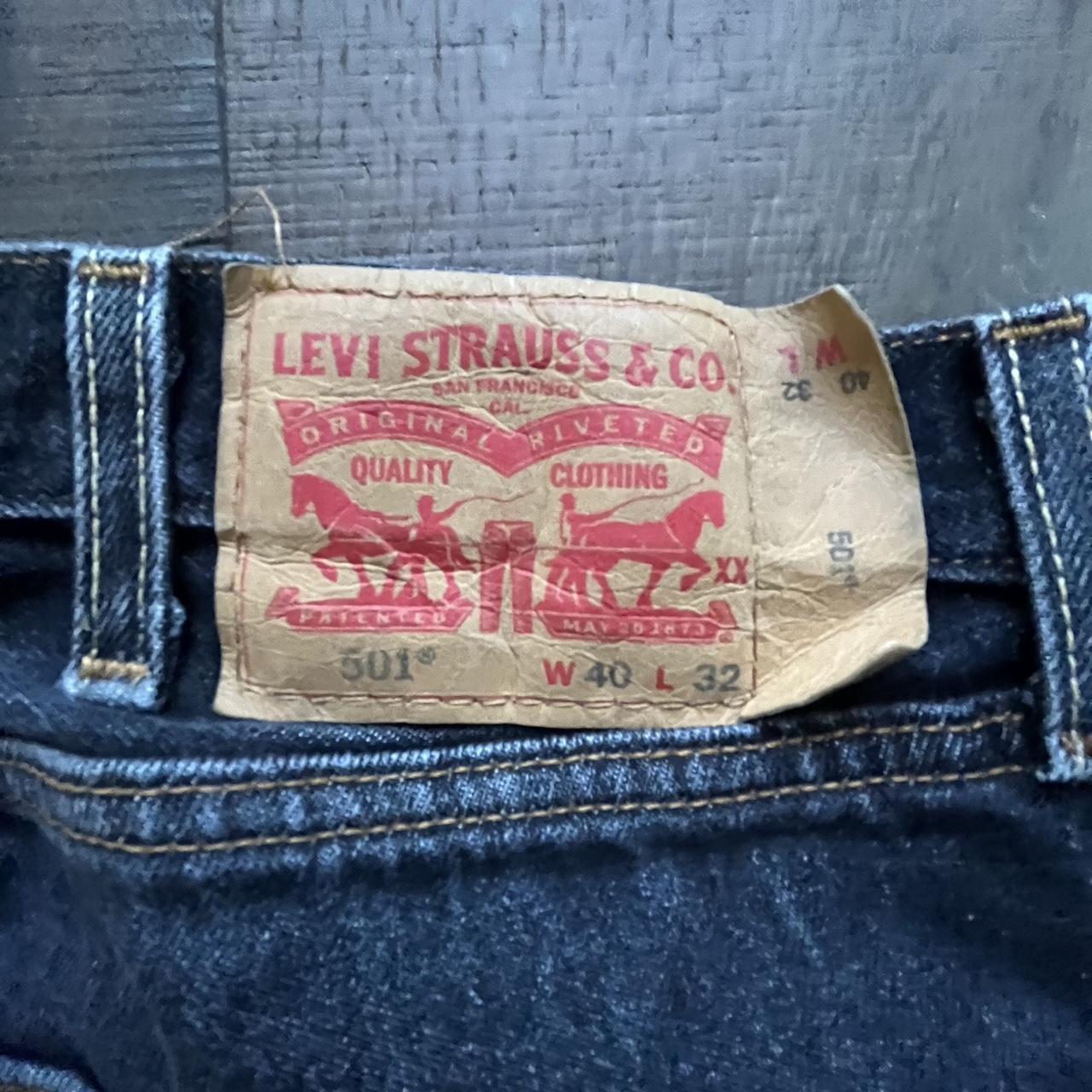 Vintage 501 Levis Jeans Runs Smaller Than Actual Depop