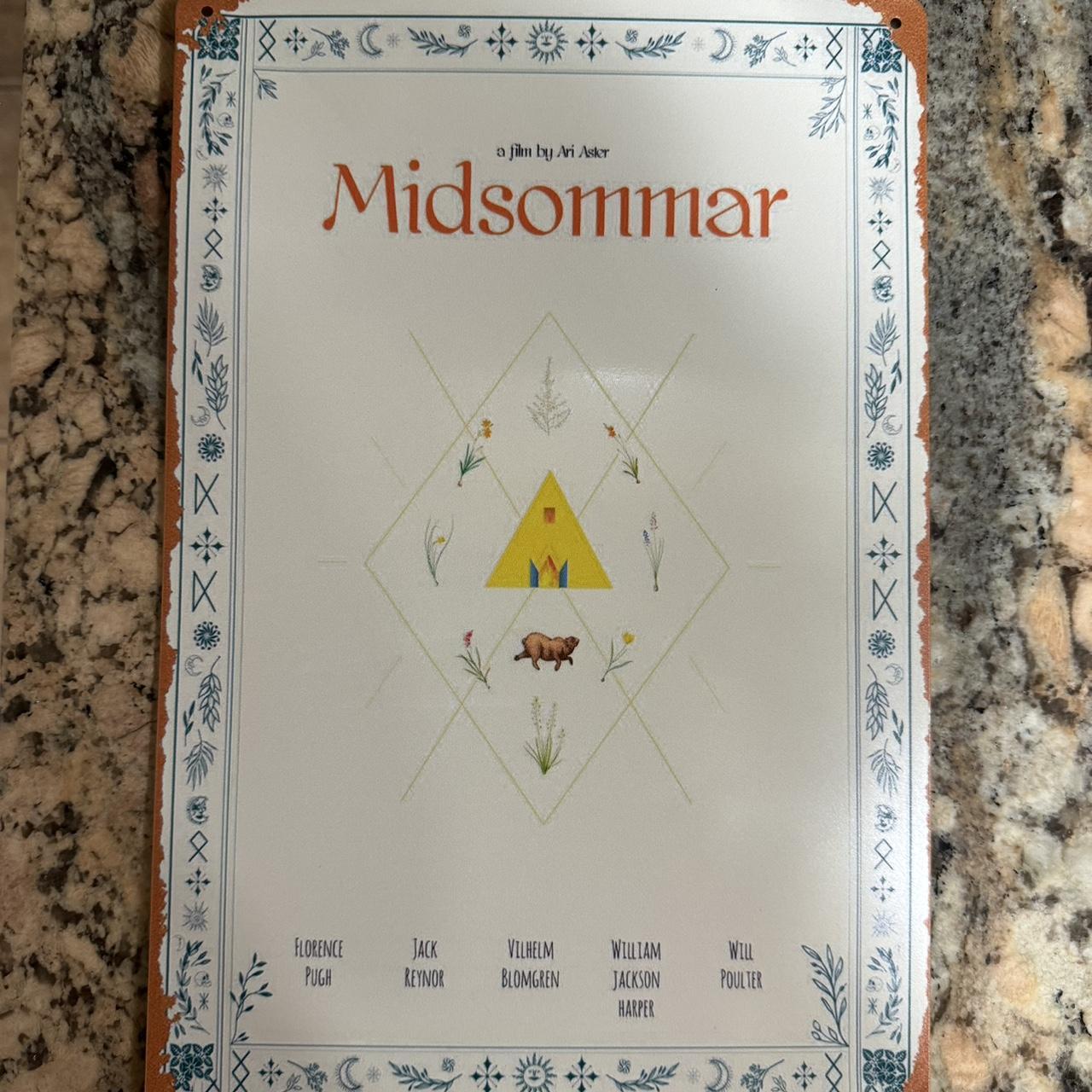 Midsommar tin sign #A24 #Midsommar - Depop