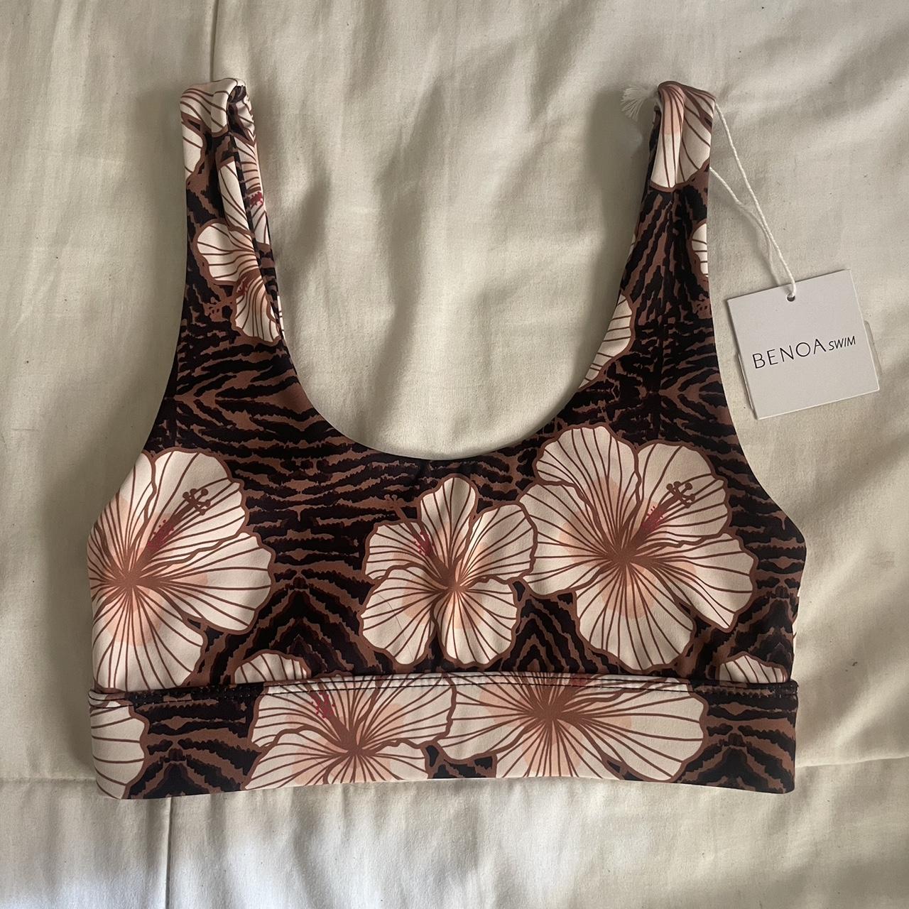 BENOA Brown wild thing active top - Depop