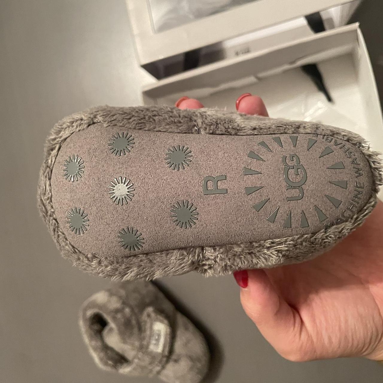 Grey baby Uggs 0/1 Size 0-6 months Worn once Like new - Depop