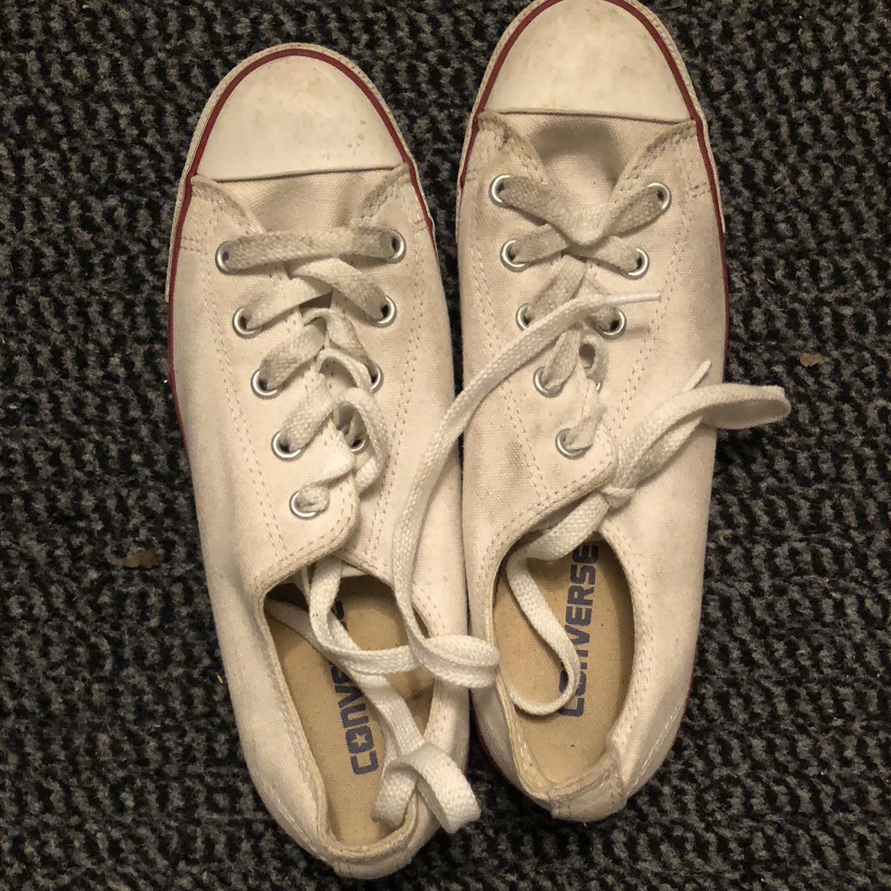 Ladies converse size 5 , in excellent condition. - Depop