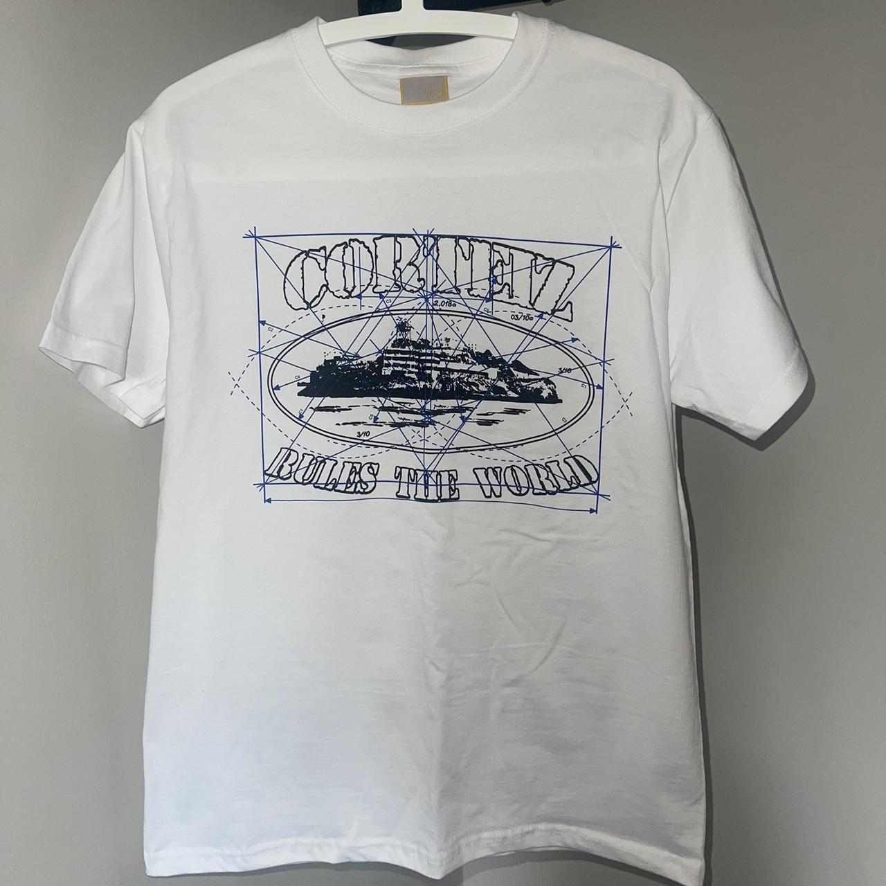 Corteiz Math Alcatraz graphic 👨‍🎓 Brand new 🏷️ Size L... - Depop