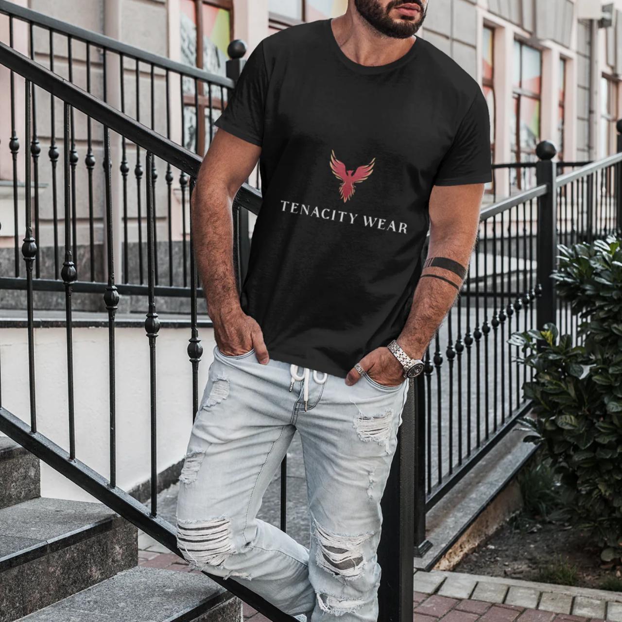 🌟 Tenacity Wear Logo T-Shirt 🌟 Embrace the power of... - Depop