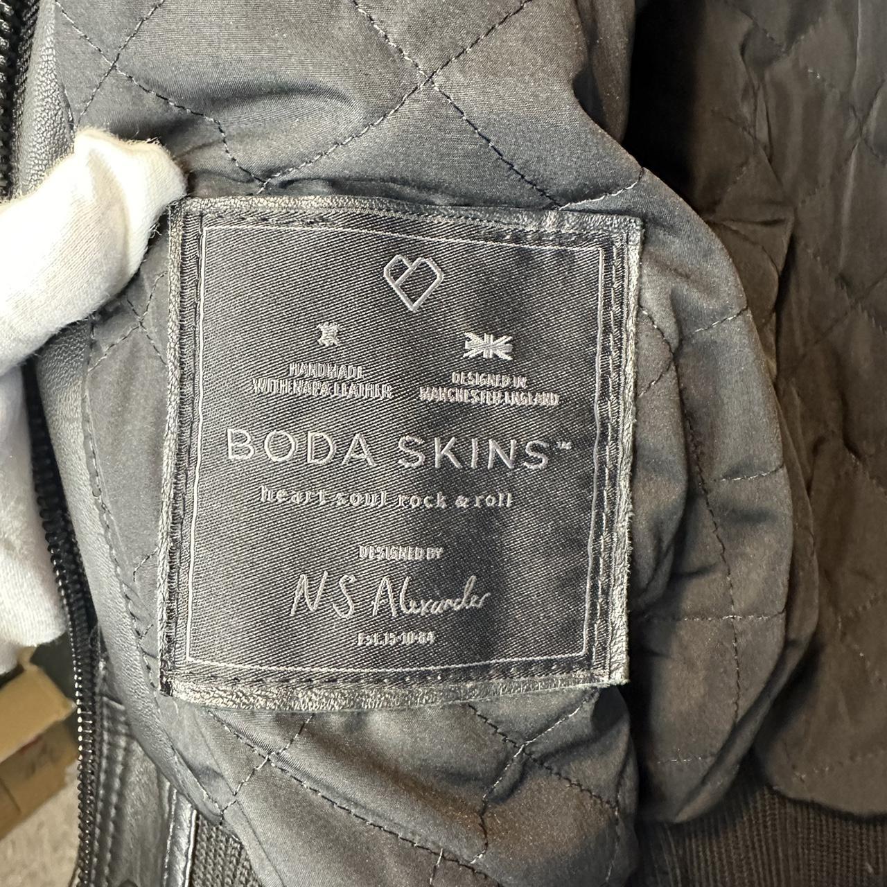 Boda Skins Grain Leather Jacket - Depop