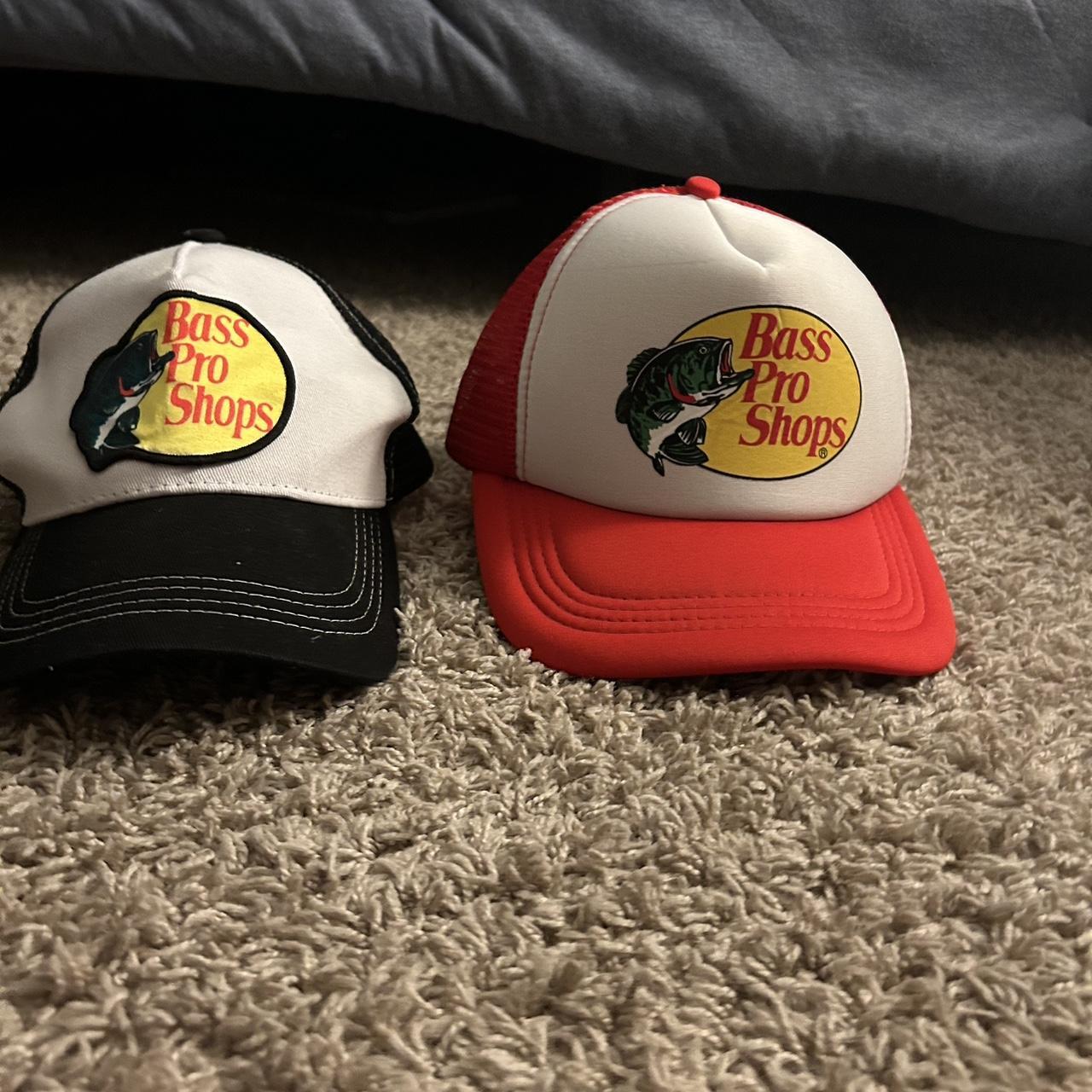 bass pro shop hat 1 for 5 both for 8$ - Depop