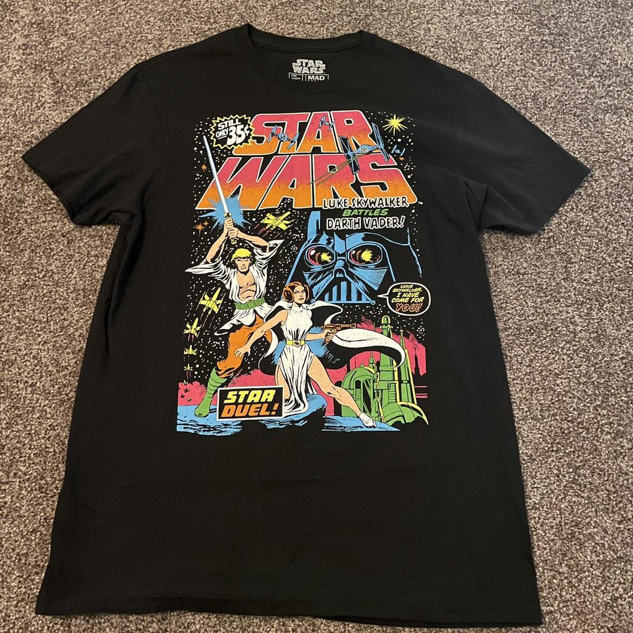 VINTAGE comic style star wars tee depop payment only - Depop