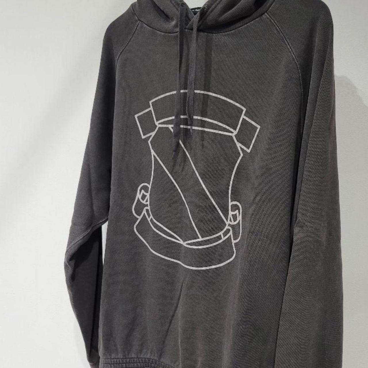 number nine crest shield hoodie re size... - Depop